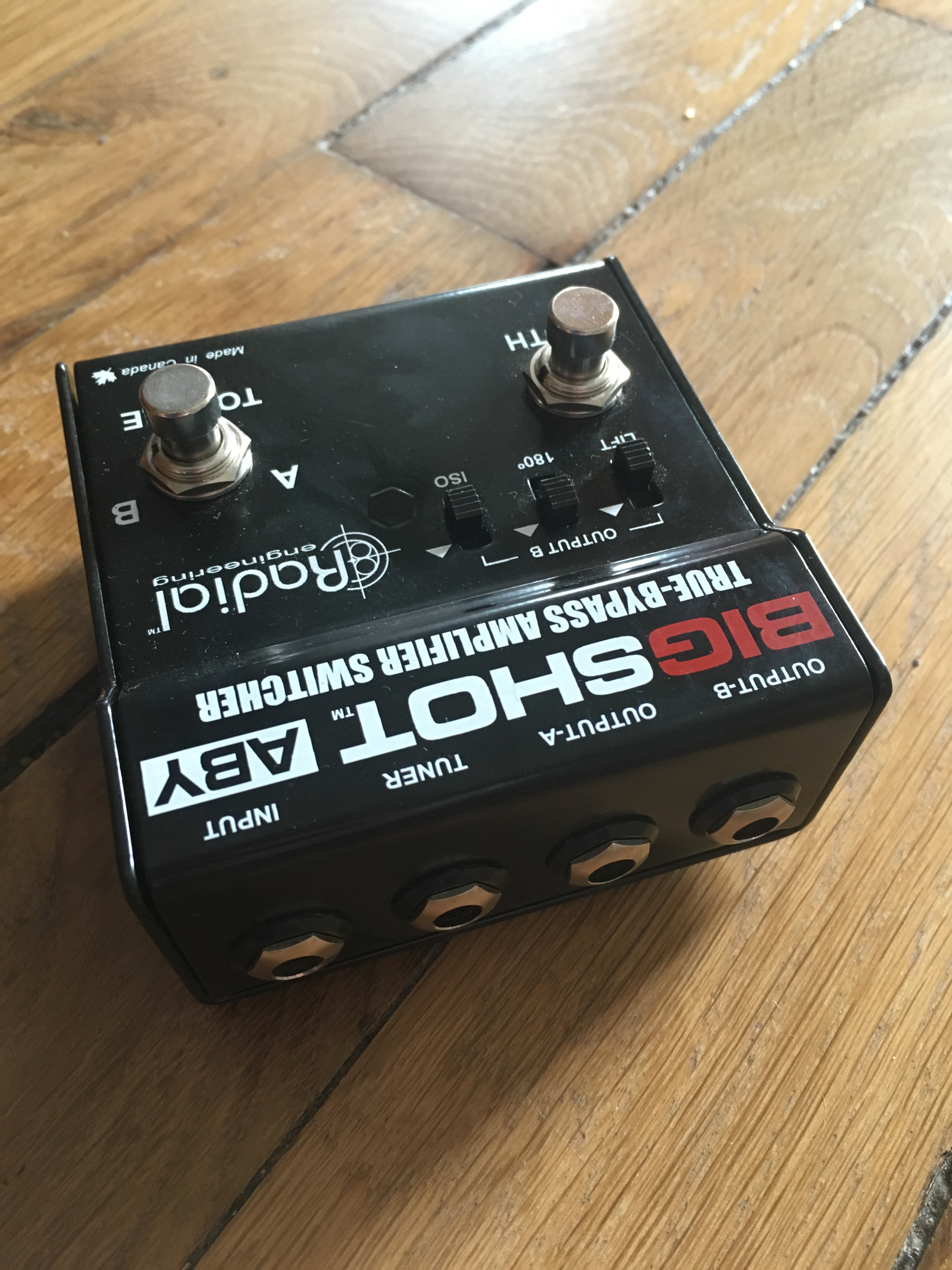 BIGSHOT ABY - Radial Engineering BigShot ABY - Audiofanzine