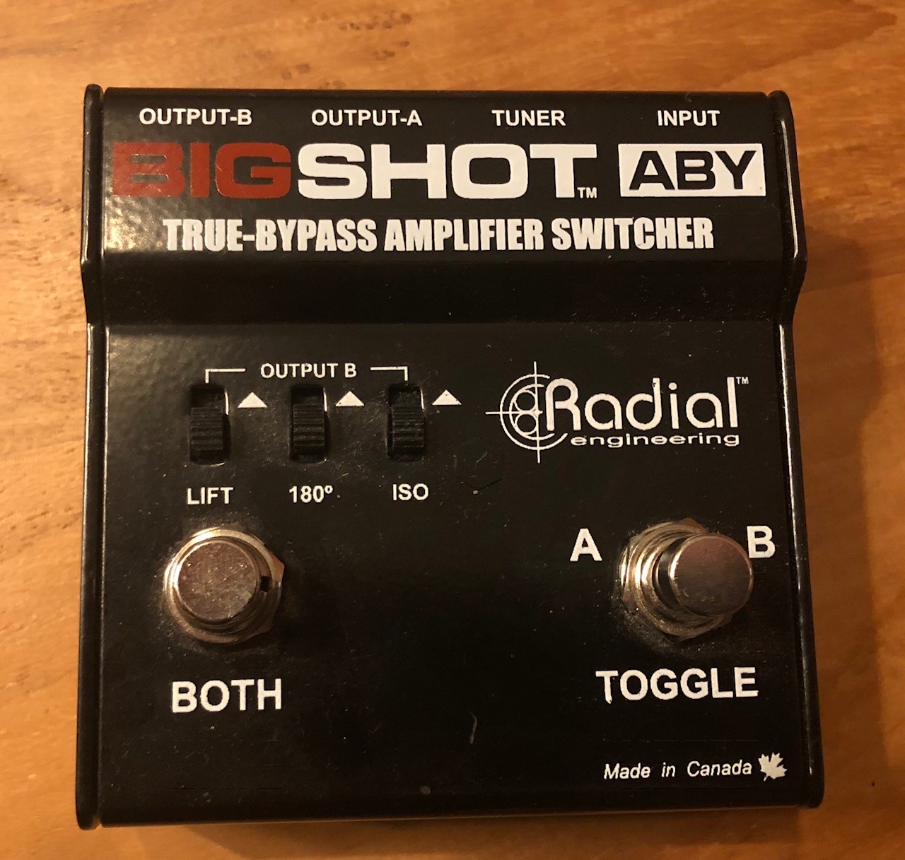 BIGSHOT ABY - Radial Engineering BigShot ABY - Audiofanzine