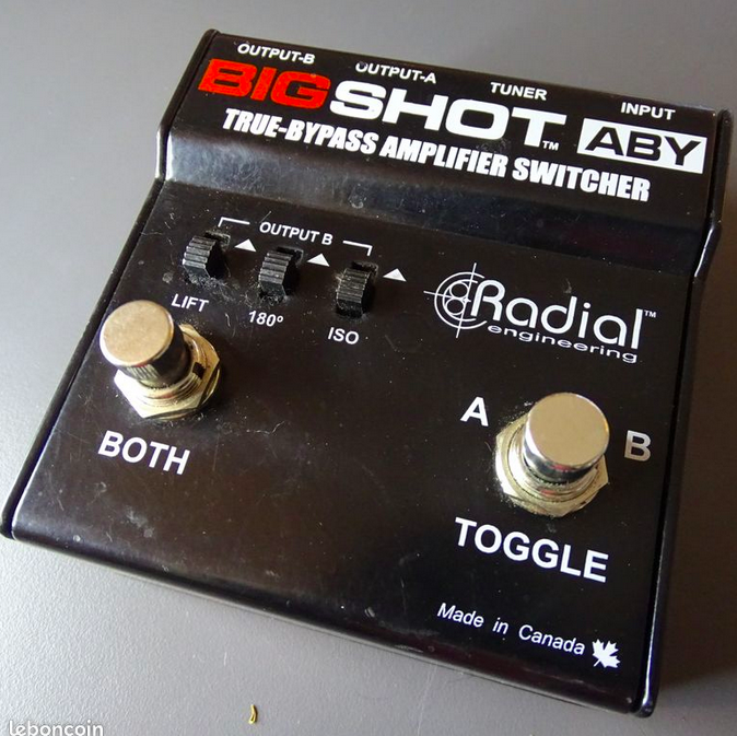 BigShot ABY - Radial Engineering BigShot ABY - Audiofanzine