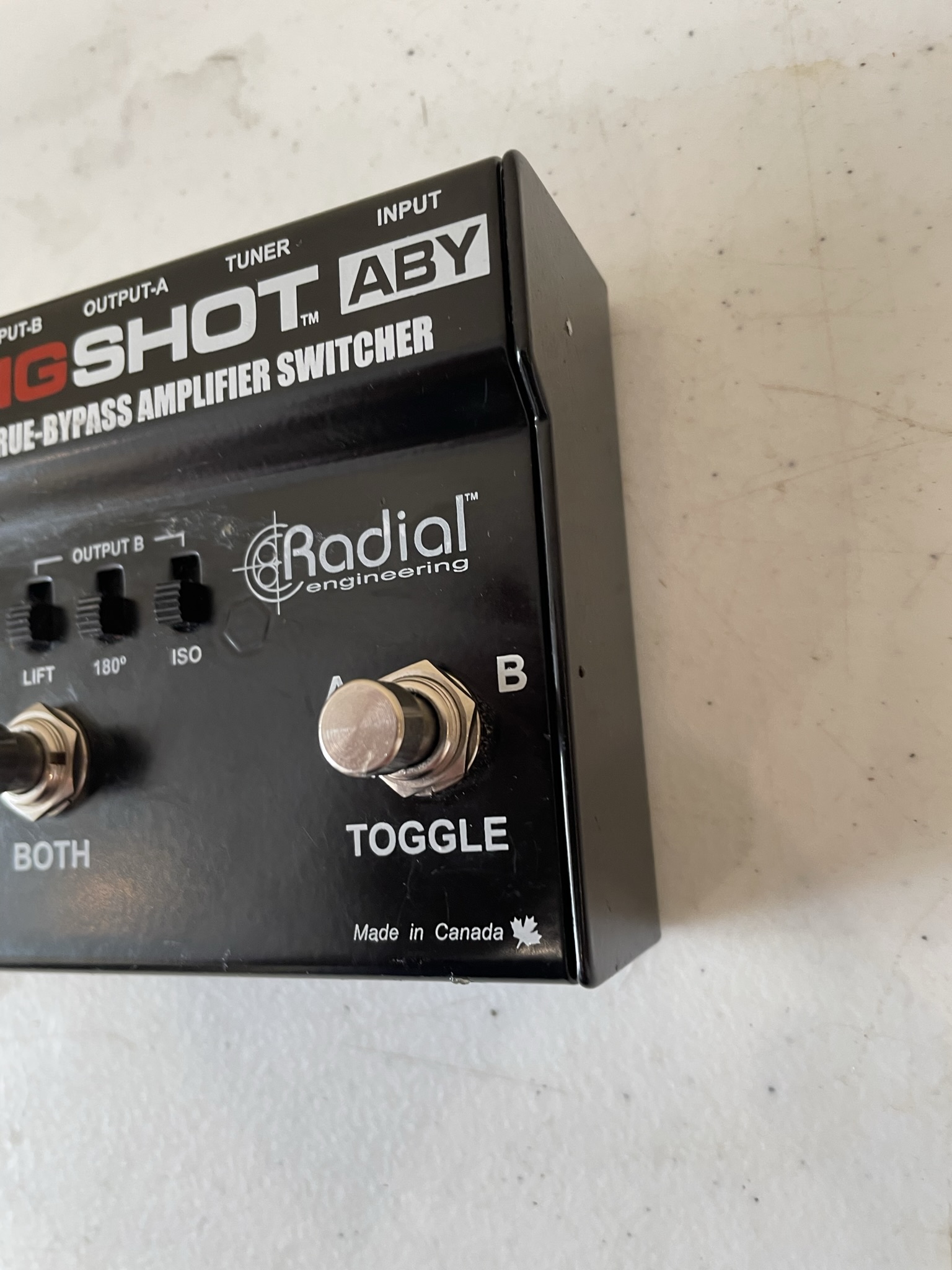 BigShot ABY - Radial Engineering BigShot ABY - Audiofanzine