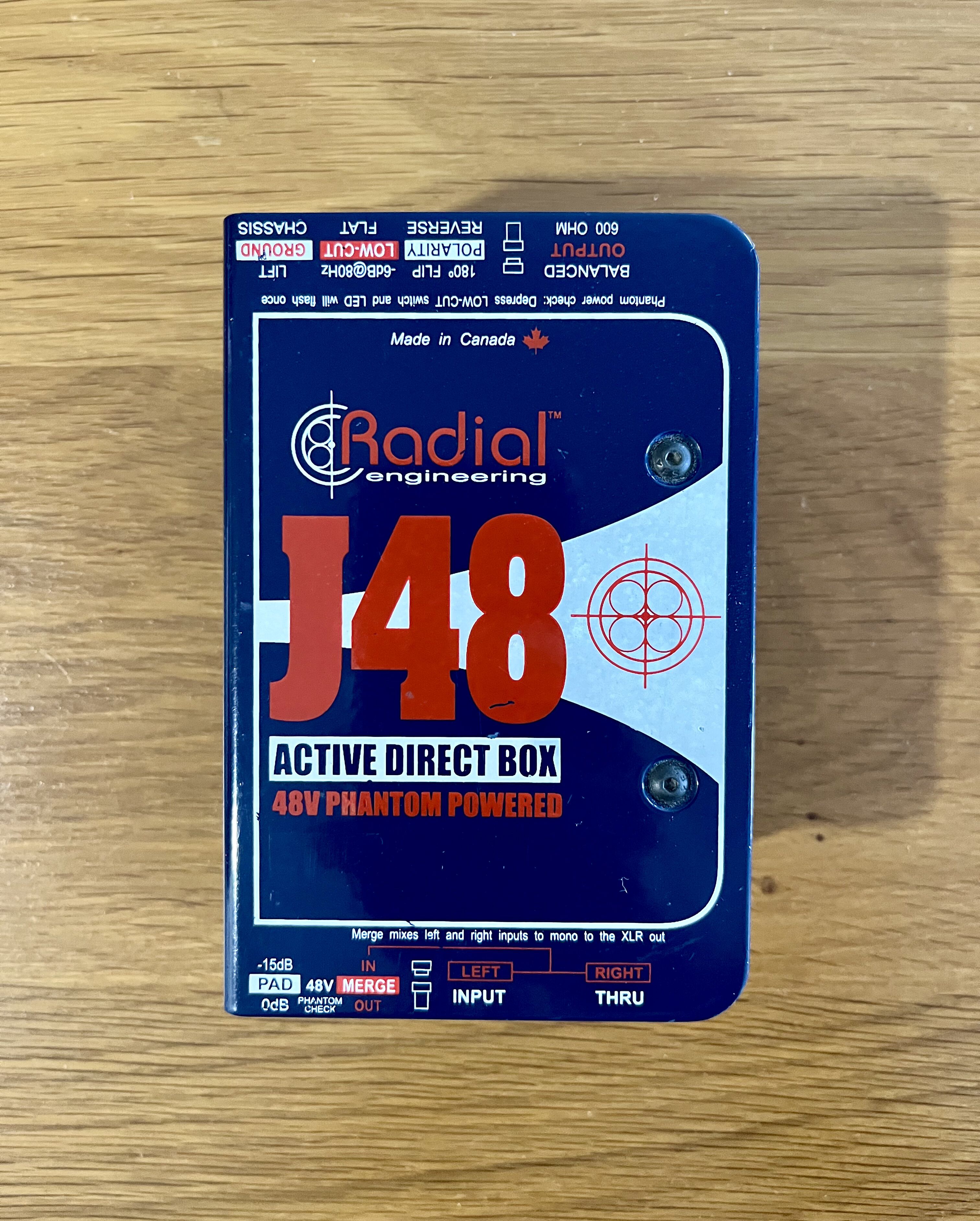 J48 - Radial Engineering J48 - Audiofanzine