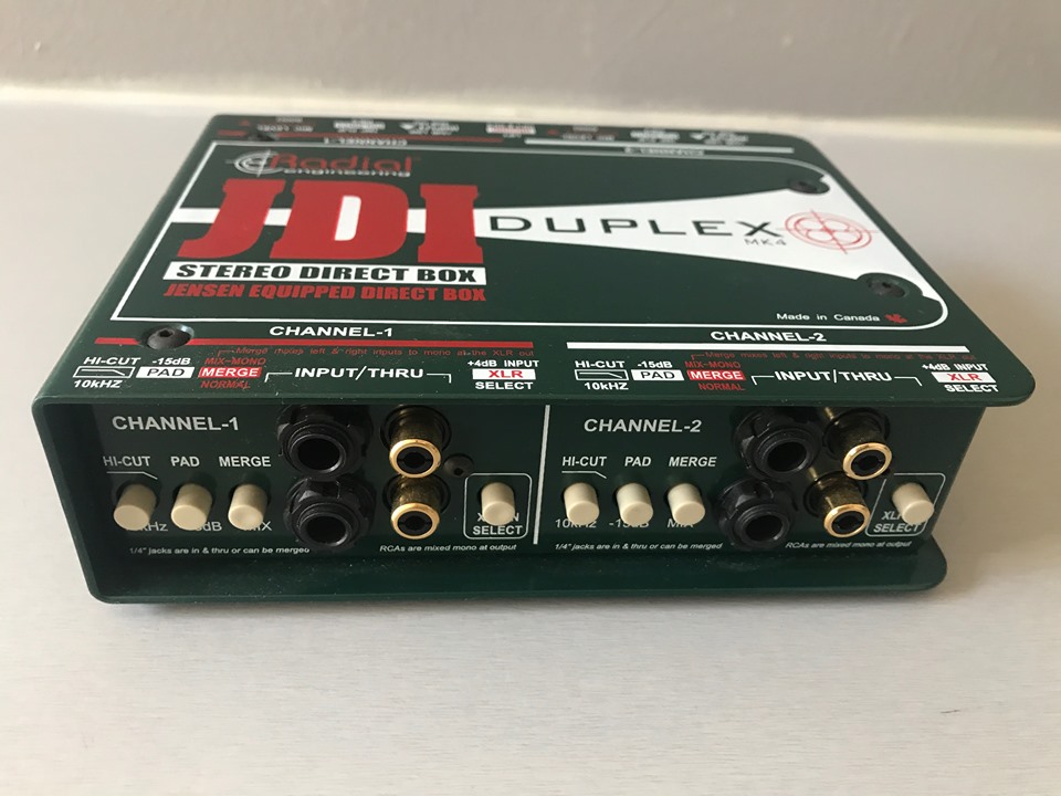 JDI Duplex (2014) - Radial Engineering JDI Duplex (2014) - Audiofanzine