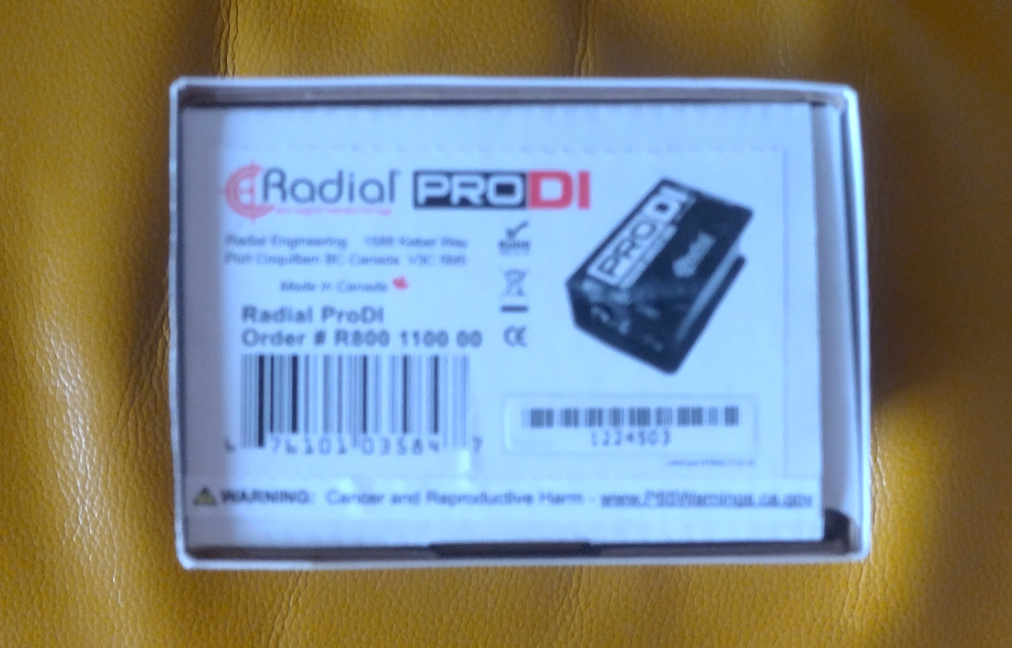 ProDI - Radial Engineering ProDI - Audiofanzine