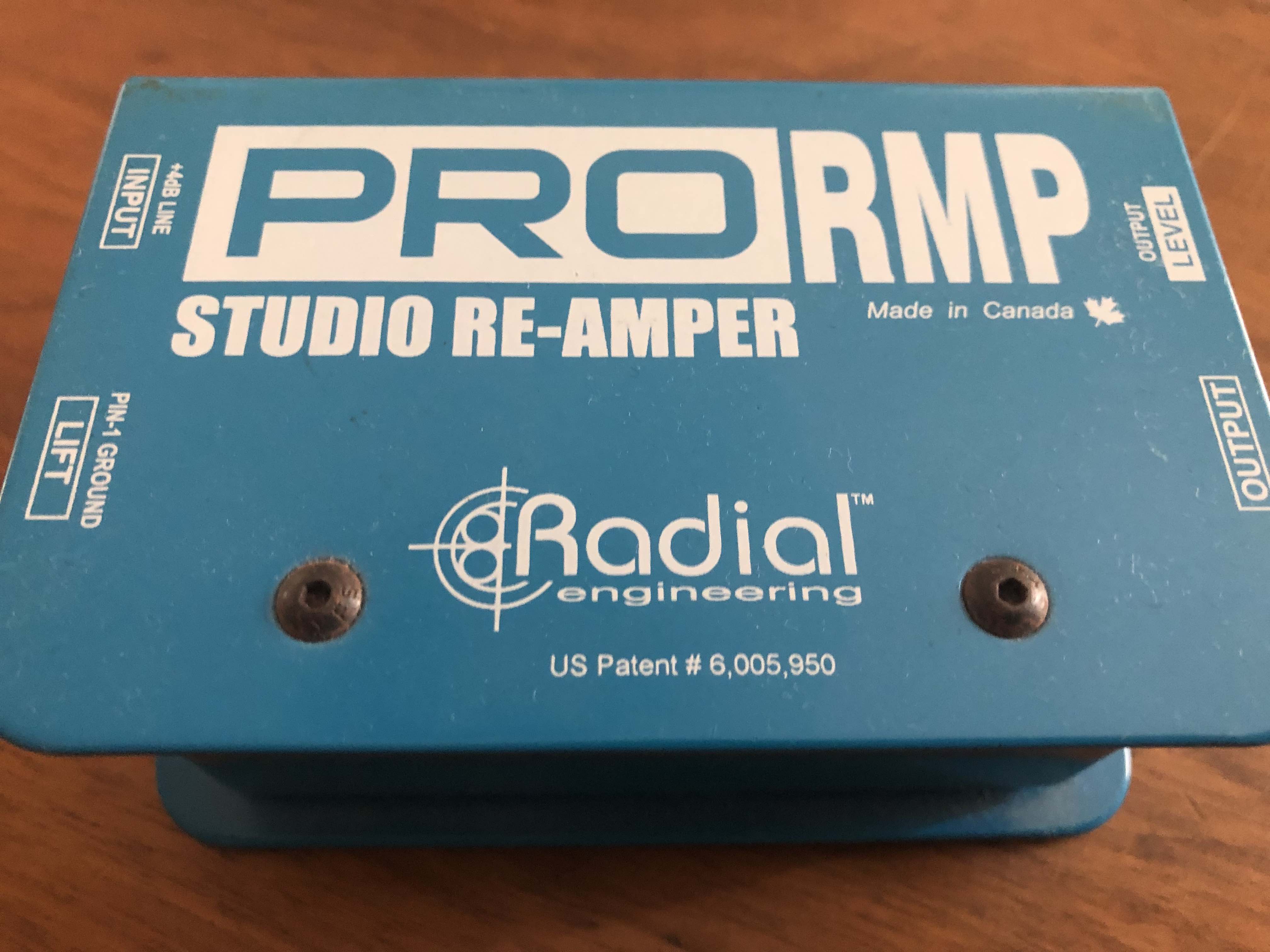 ProRMP - Radial Engineering ProRMP - Audiofanzine
