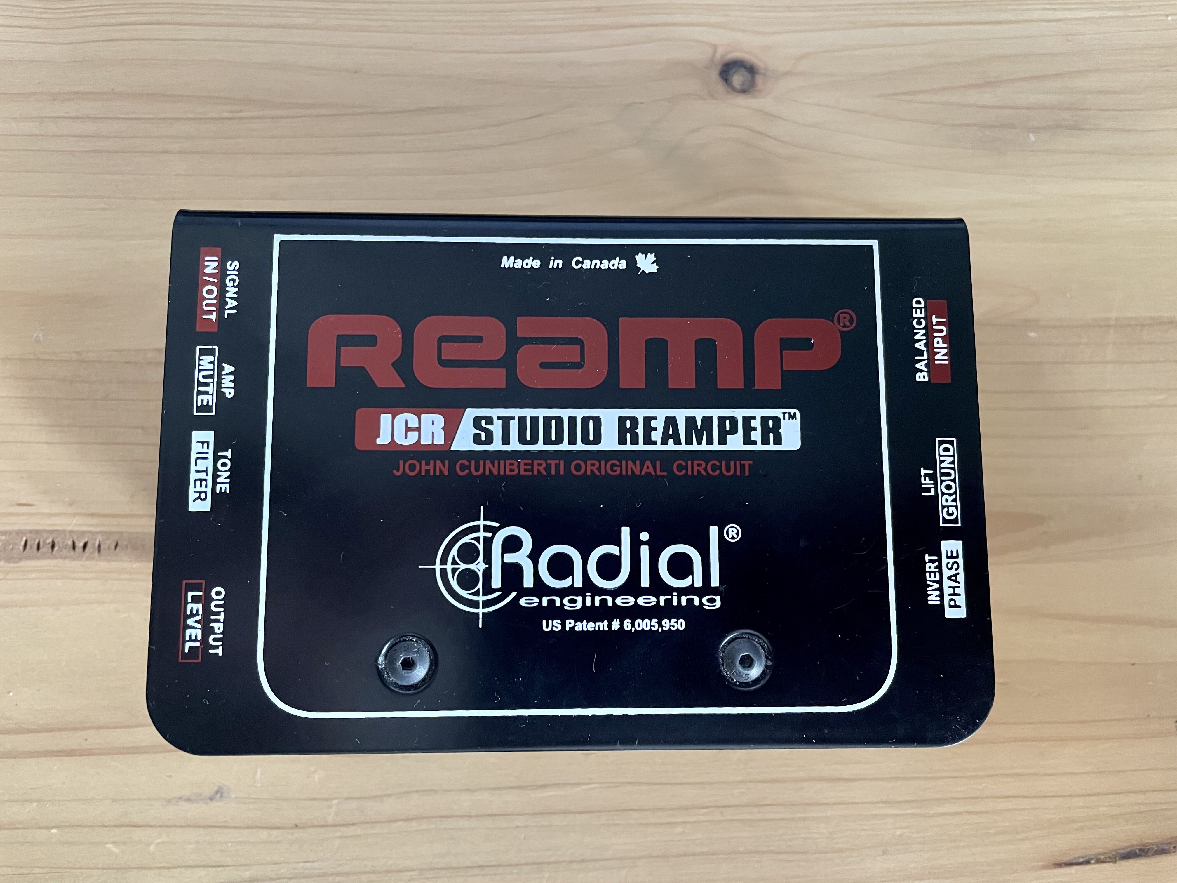 REAMP JCR - Radial Engineering REAMP JCR - Audiofanzine