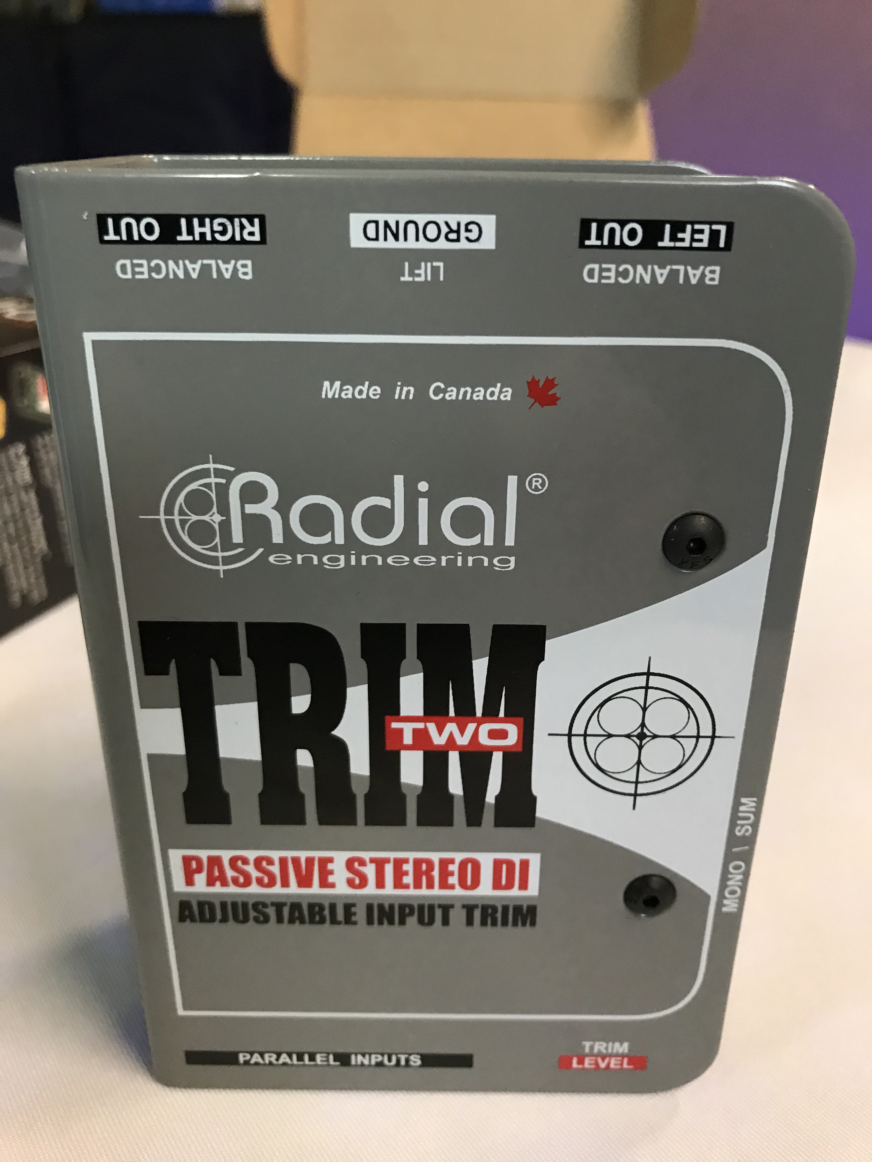 Trim-Two - Radial Engineering Trim-Two - Audiofanzine