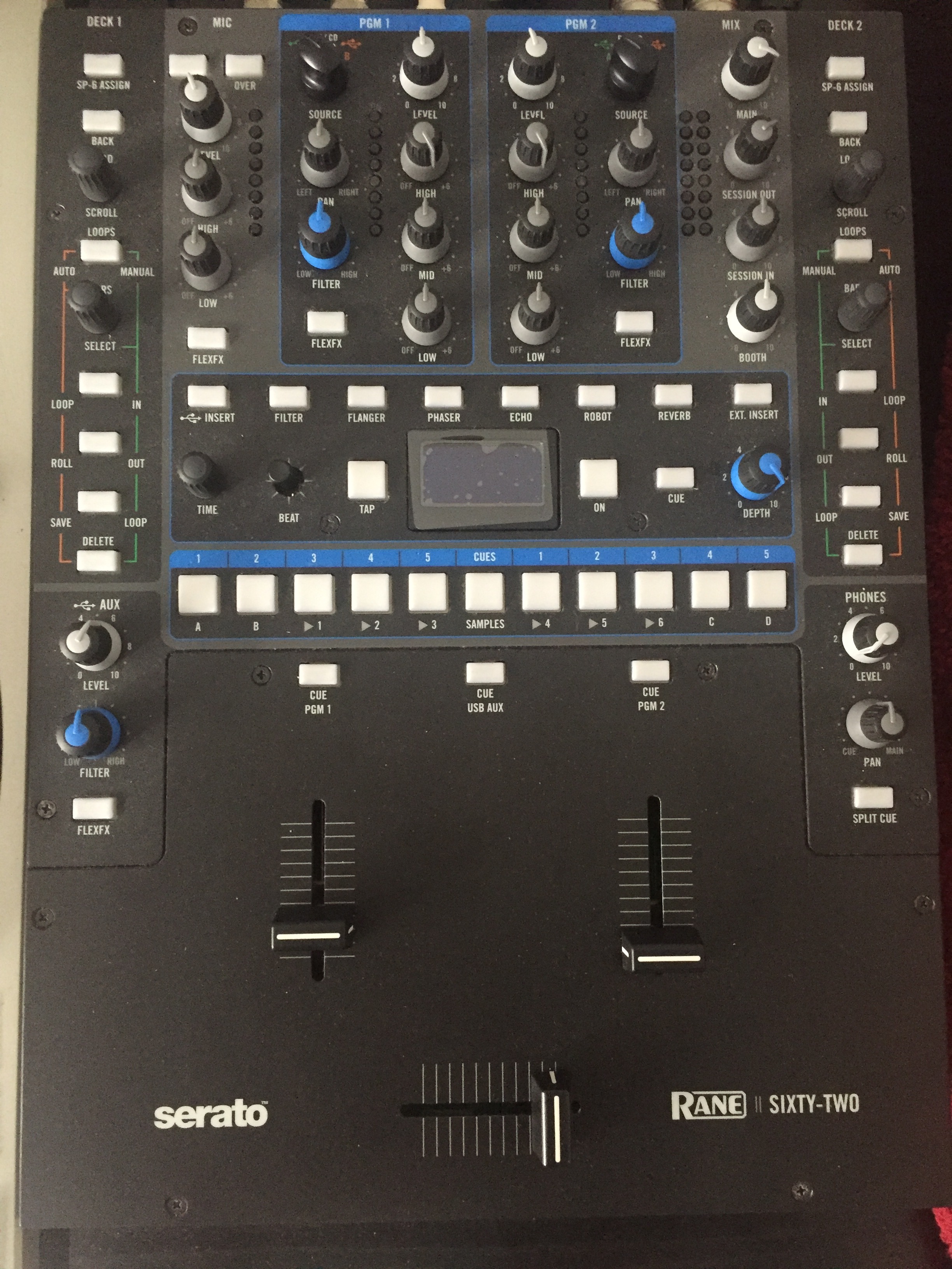 SIXTY-TWO - Rane Sixty-Two - Audiofanzine