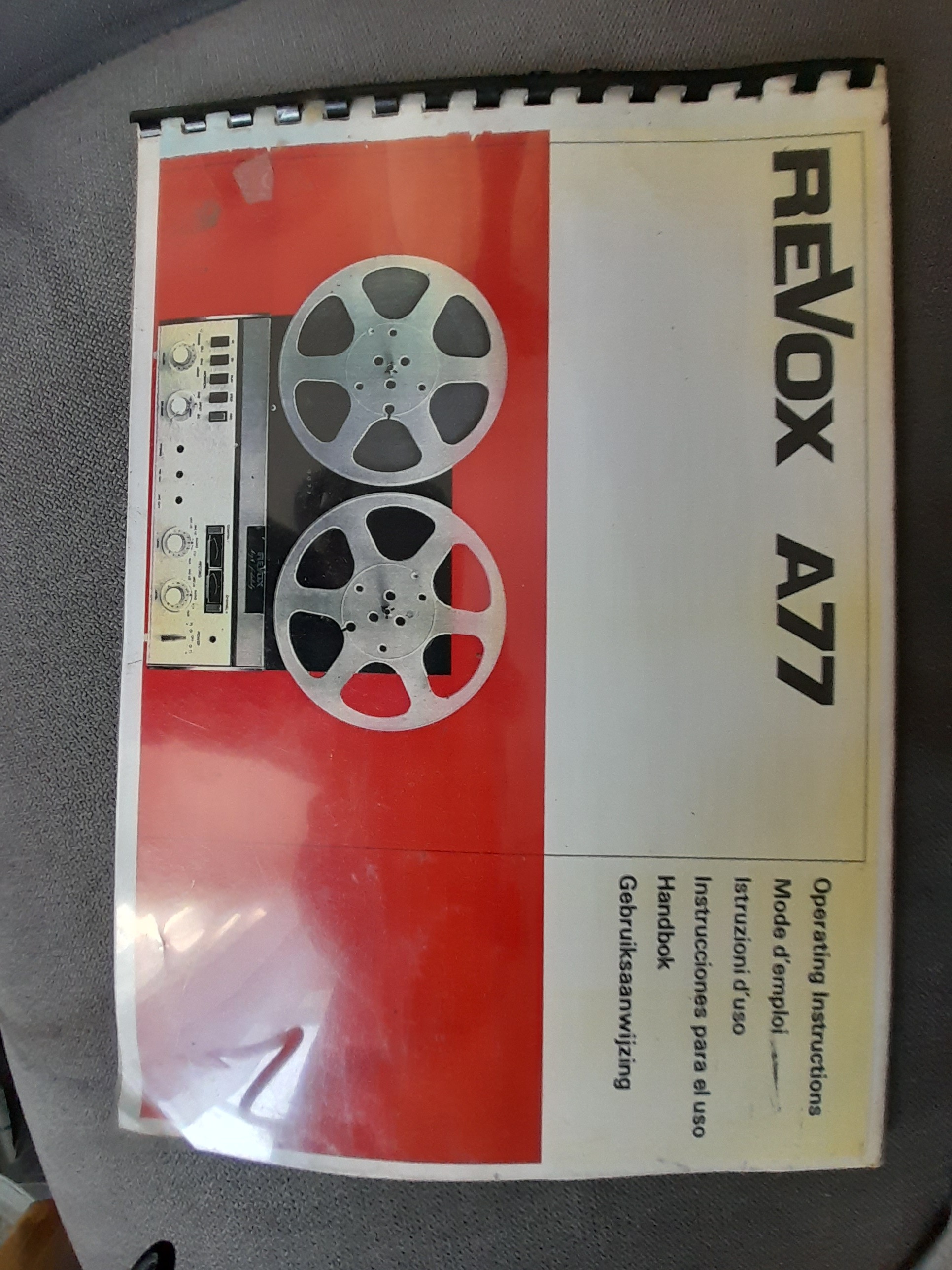 A77 - Revox A77 - Audiofanzine