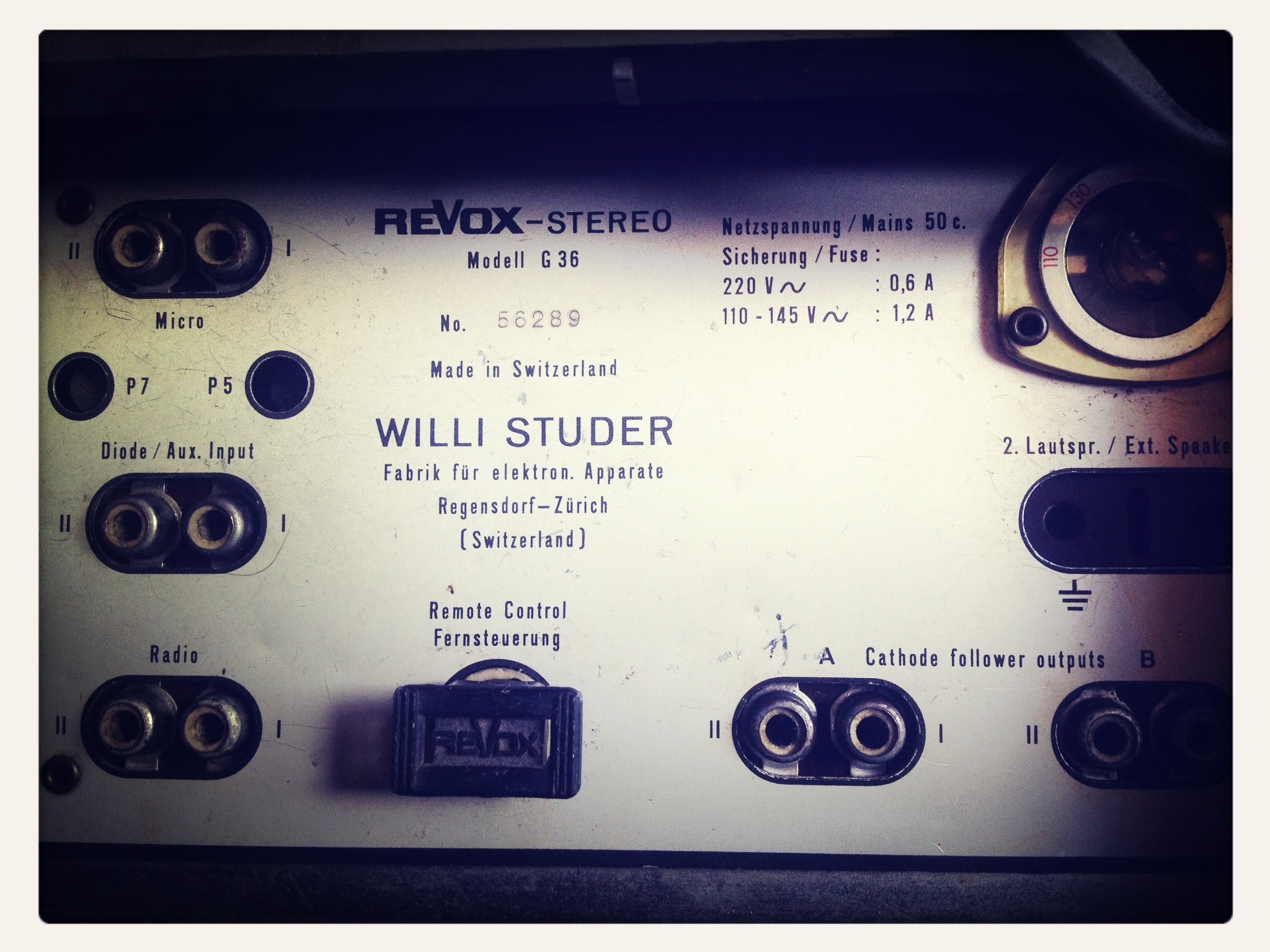 G36 - Revox G36 - Audiofanzine