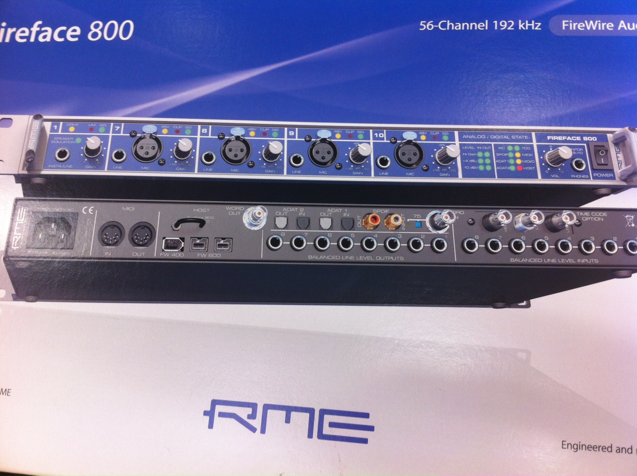 Photo RME Audio Fireface 800 : RME Audio Fireface 800 (48482) (#520419 ...