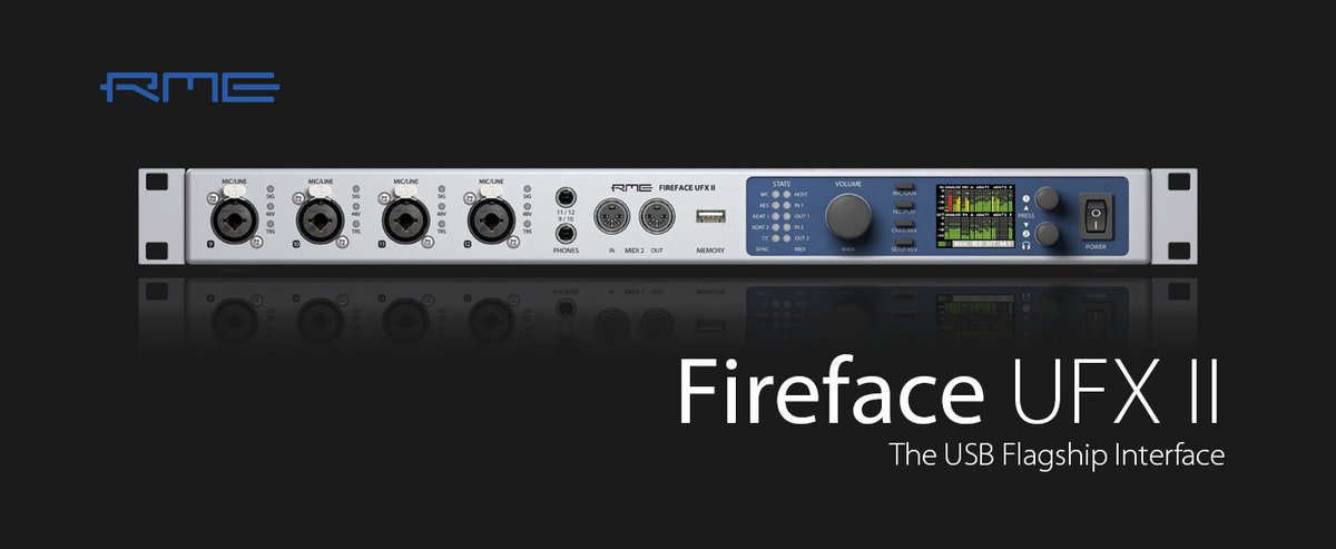 Fireface UFX II - RME Audio Fireface UFX II - Audiofanzine