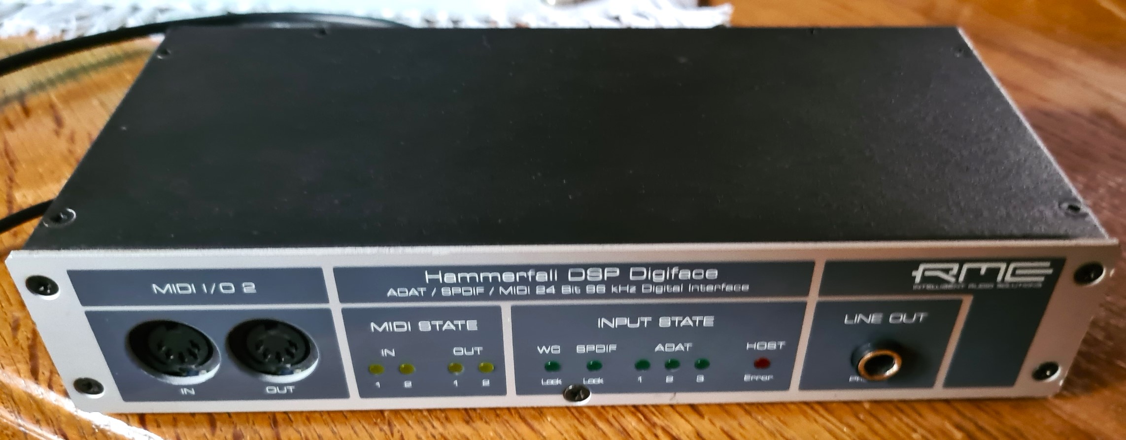 Hammerfall DSP Digiface - RME Audio Hammerfall DSP Digiface - Audiofanzine