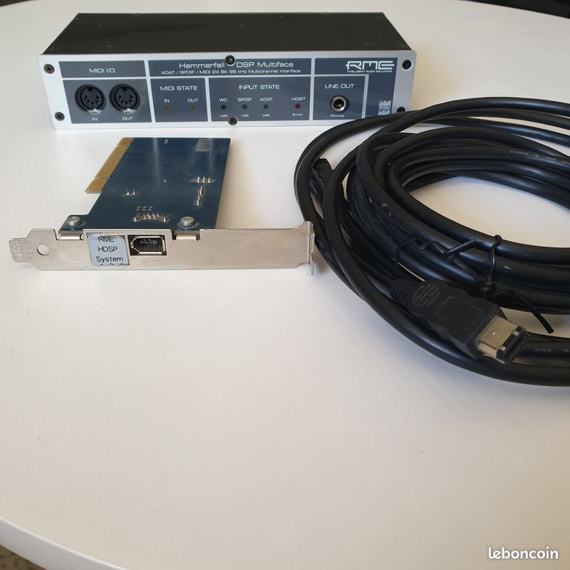 Hammerfall DSP Multiface - RME Audio Hammerfall DSP Multiface ...