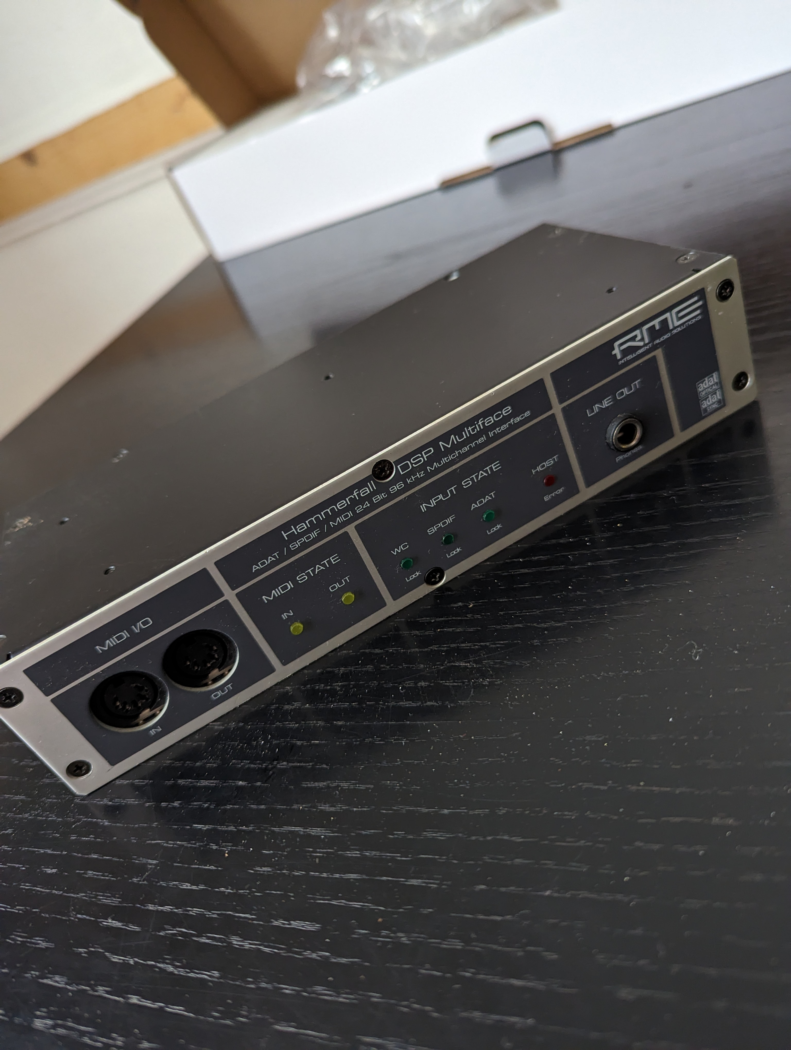 Hammerfall DSP Multiface - RME Audio Hammerfall DSP Multiface ...