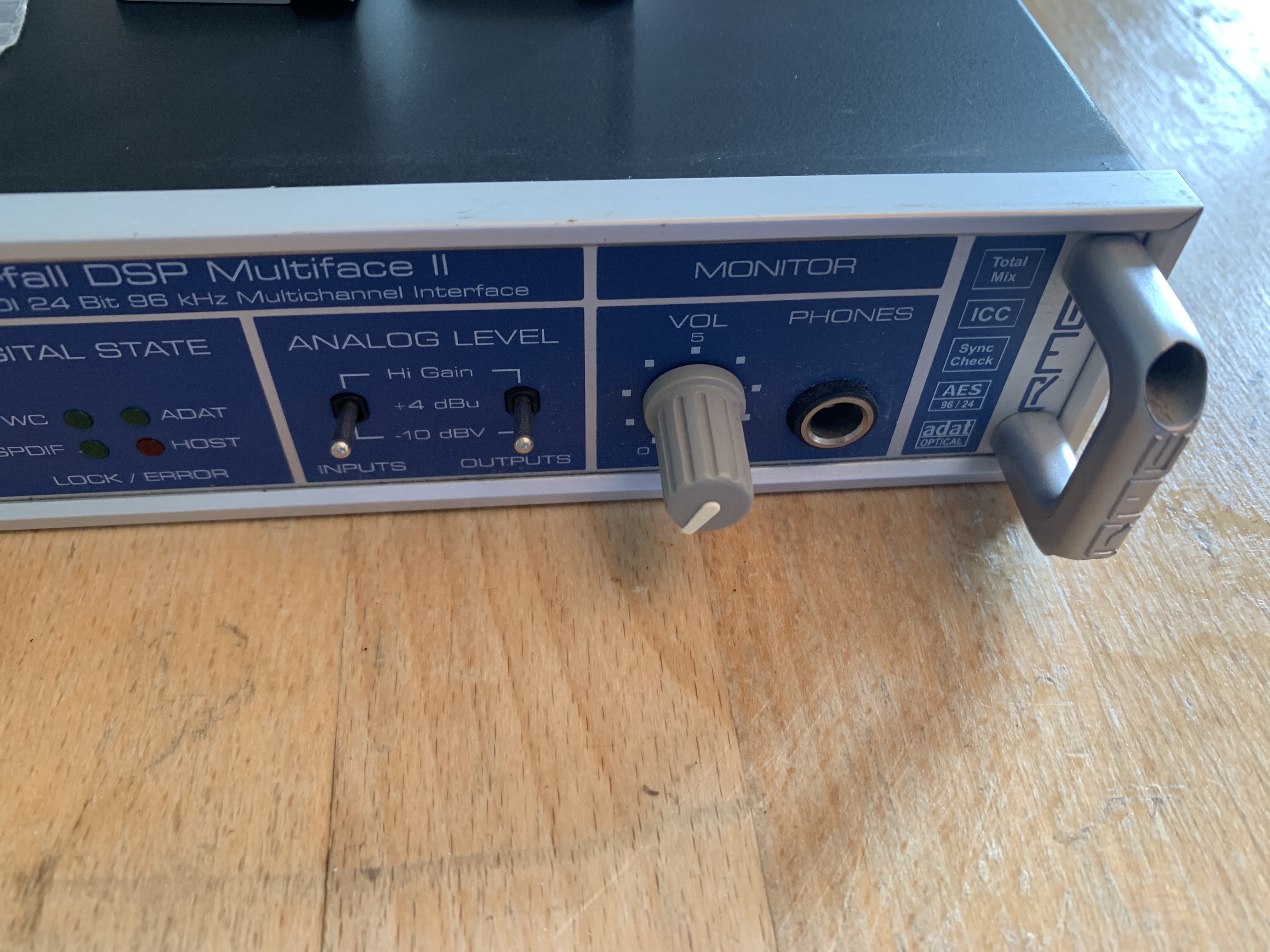 Hammerfall DSP Multiface II RME Audio - Audiofanzine