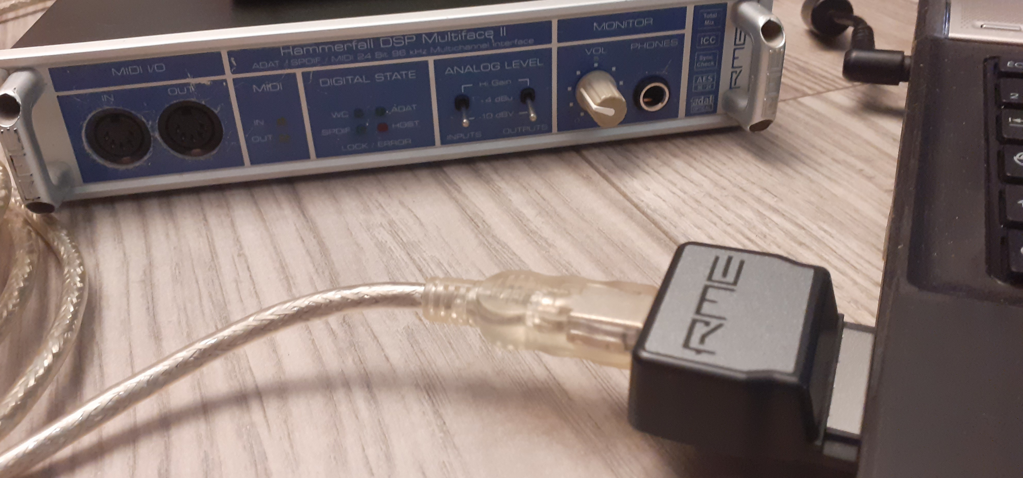 Hammerfall DSP Multiface II RME Audio - Audiofanzine