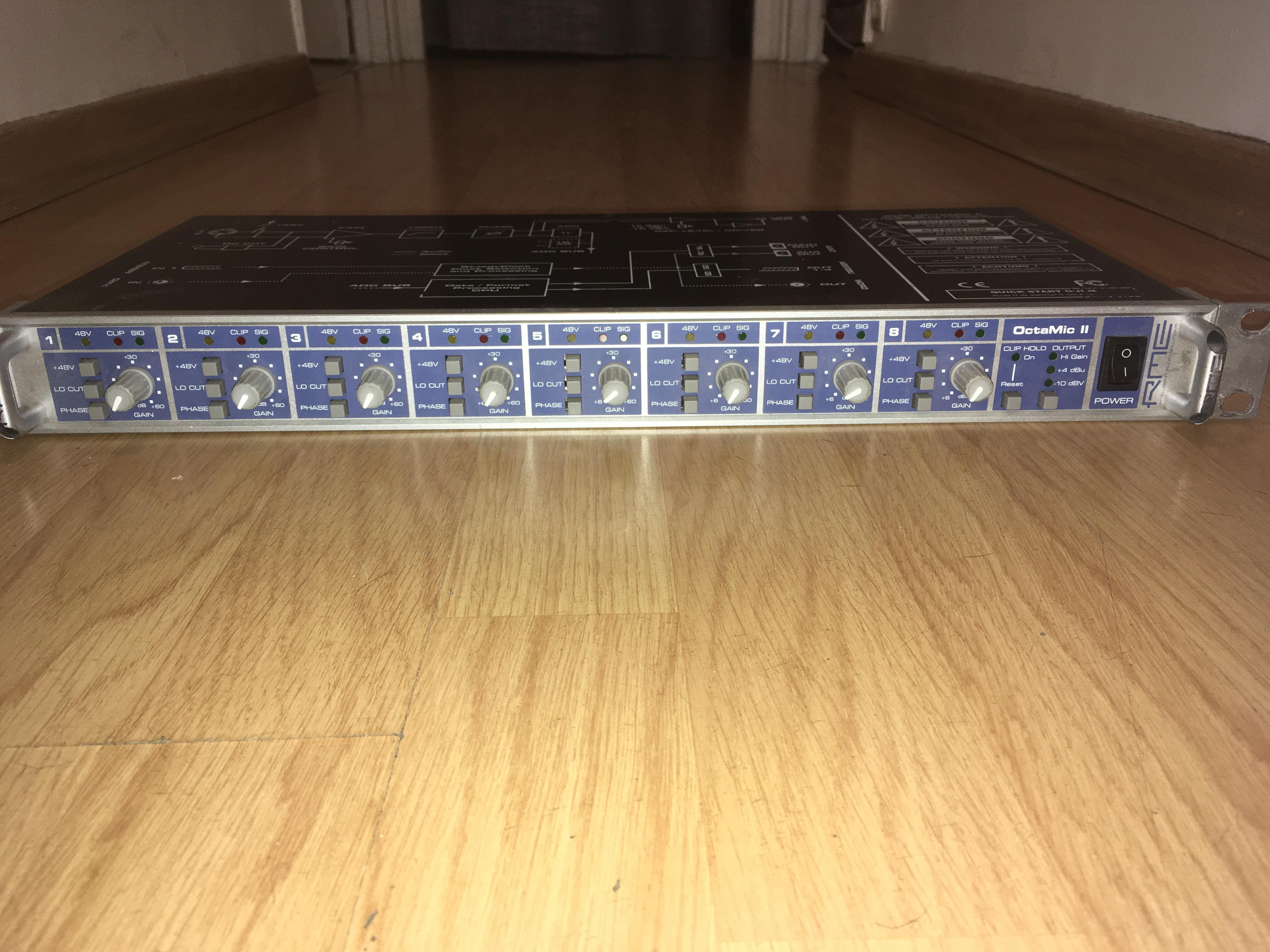 OctaMic II - RME Audio OctaMic II - Audiofanzine