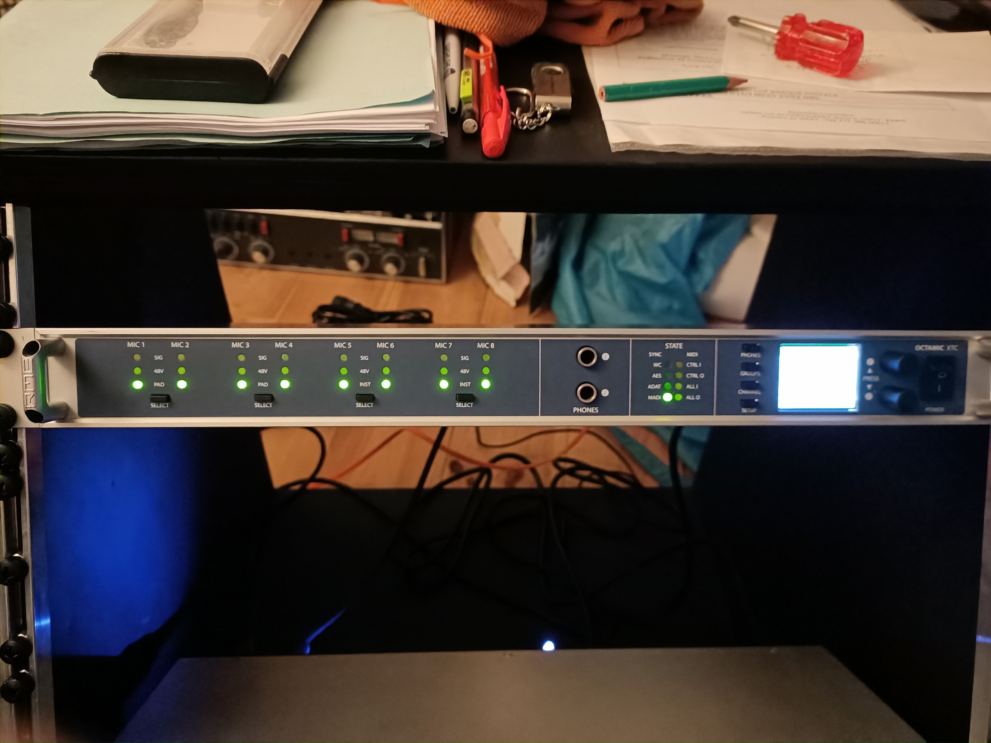 OctaMic XTC - RME Audio OctaMic XTC - Audiofanzine