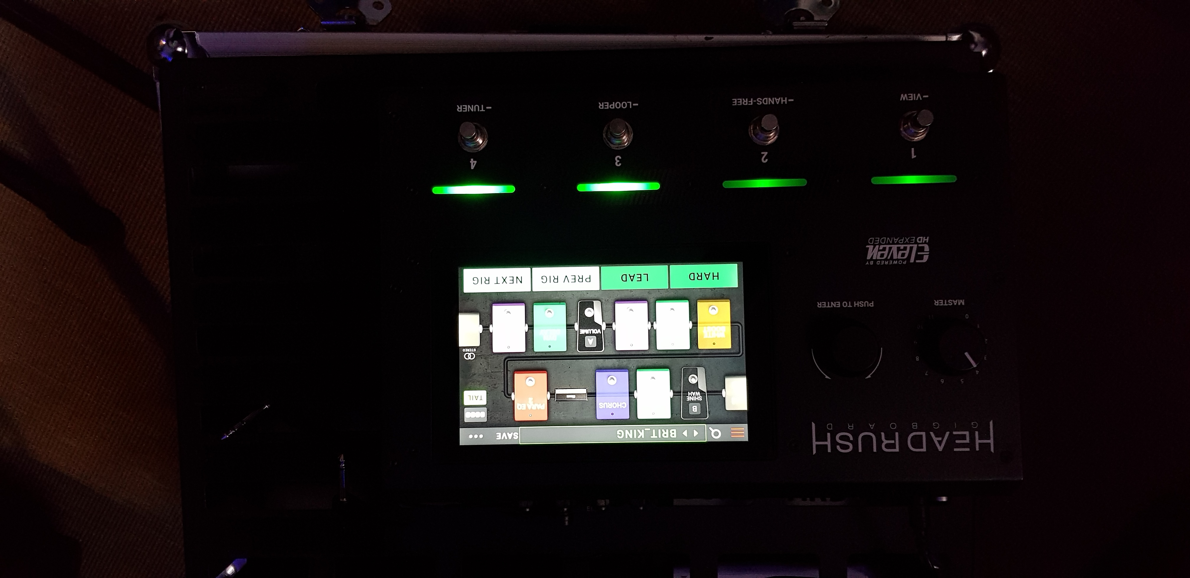 Quad 4.1 Pedalboard with ABS Case Rockboard - Audiofanzine