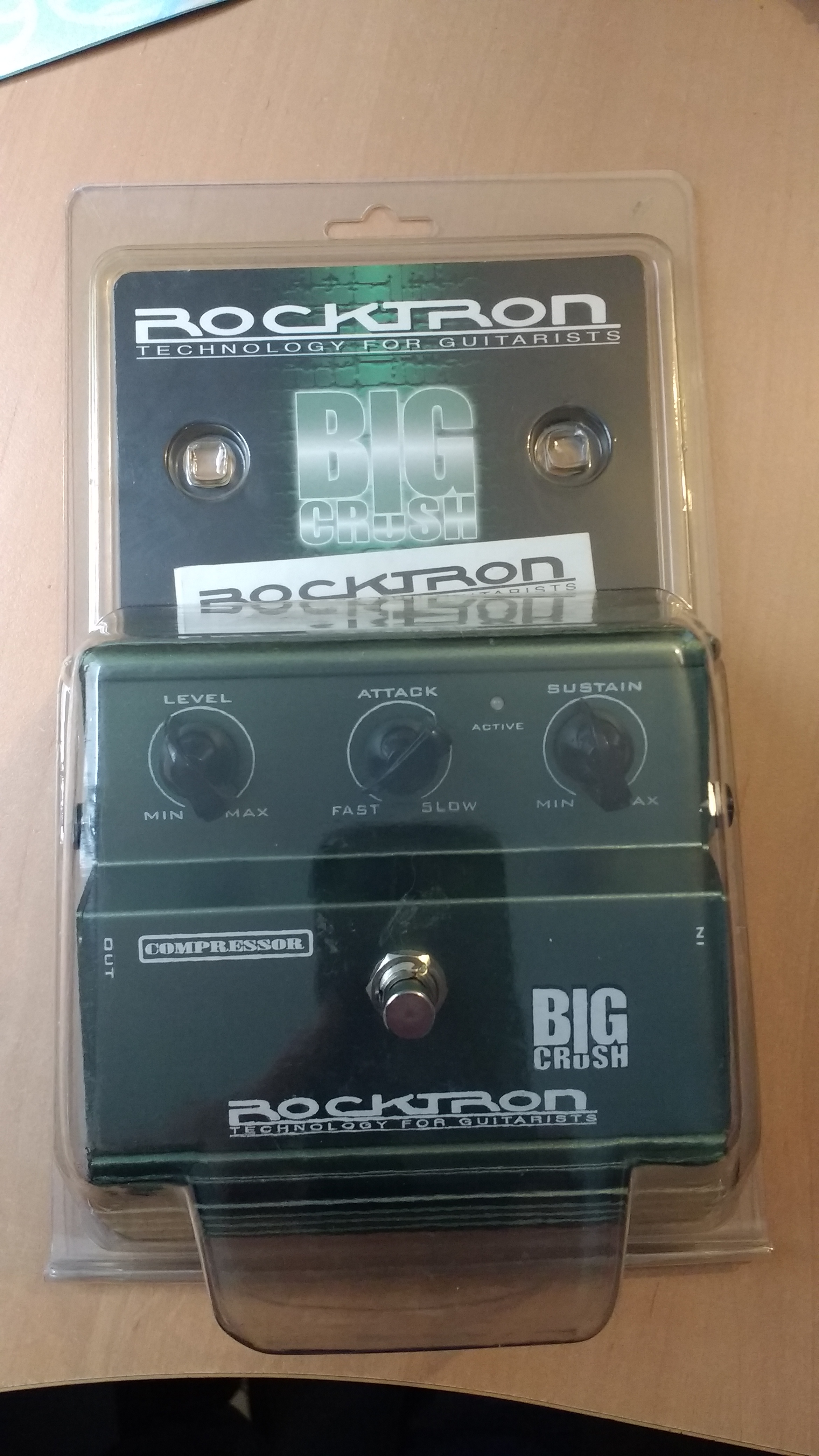 BIG CRUSH COMPRESSOR - Rocktron Big Crush Compressor - Audiofanzine