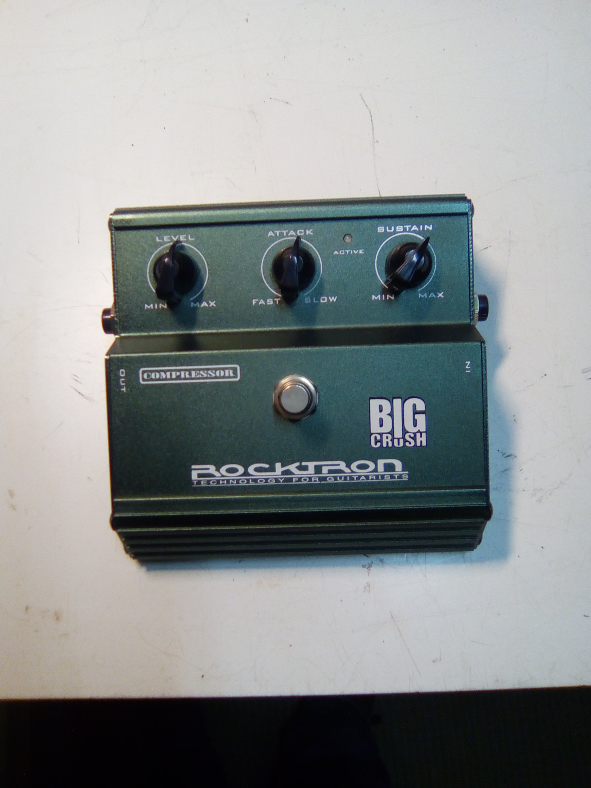 Big Crush Compressor - Rocktron Big Crush Compressor - Audiofanzine