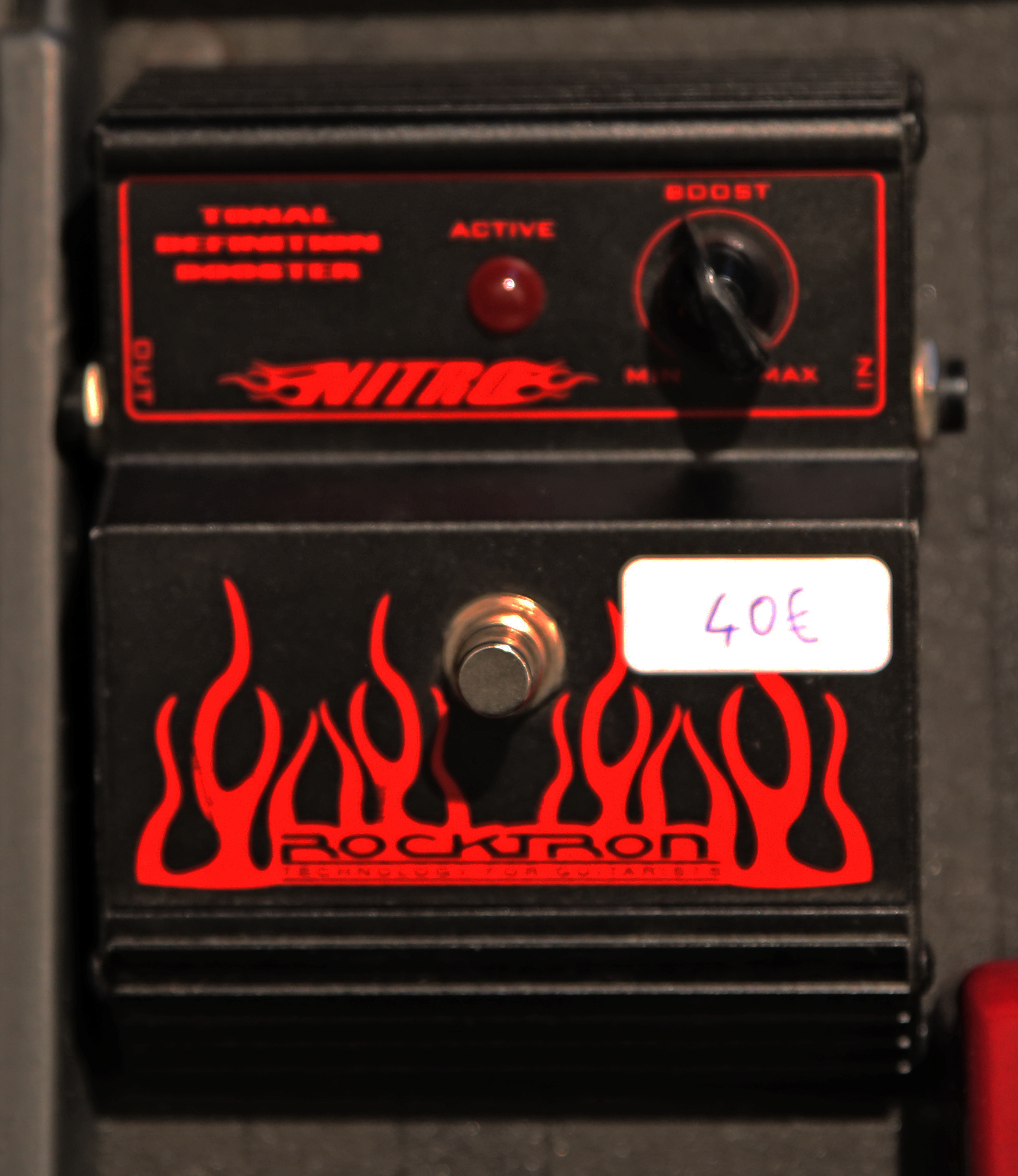NITRO TONAL BOOSTER - Rocktron Nitro Tonal Booster - Audiofanzine