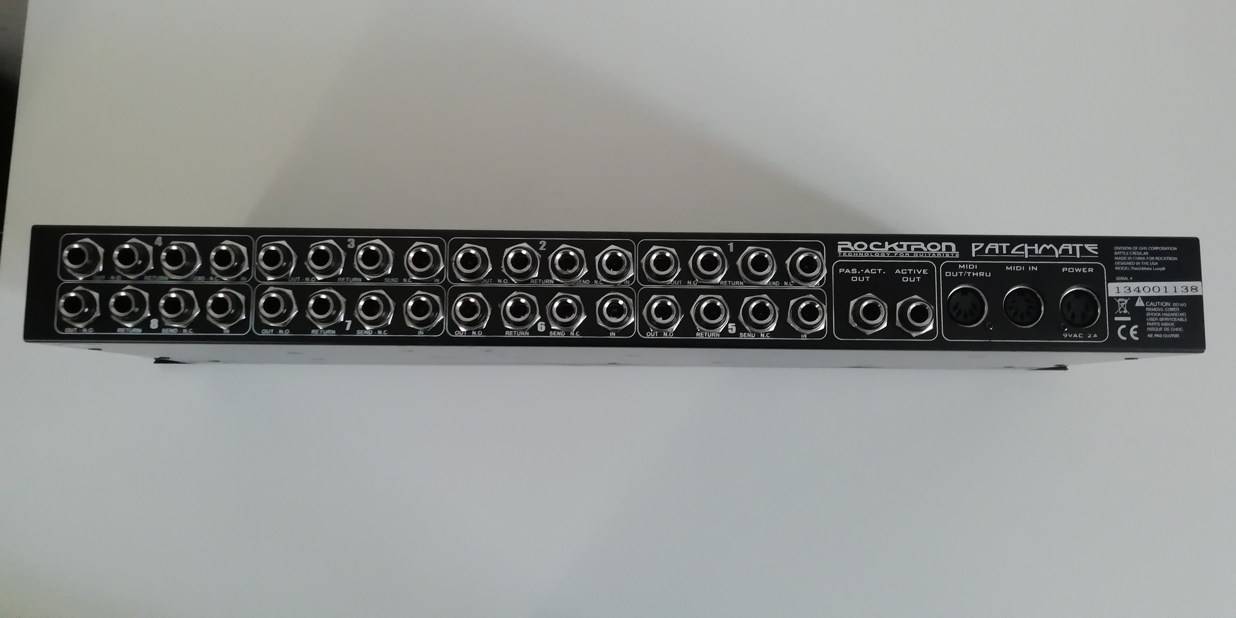 PatchMate Loop 8 - Rocktron PatchMate Loop 8 - Audiofanzine