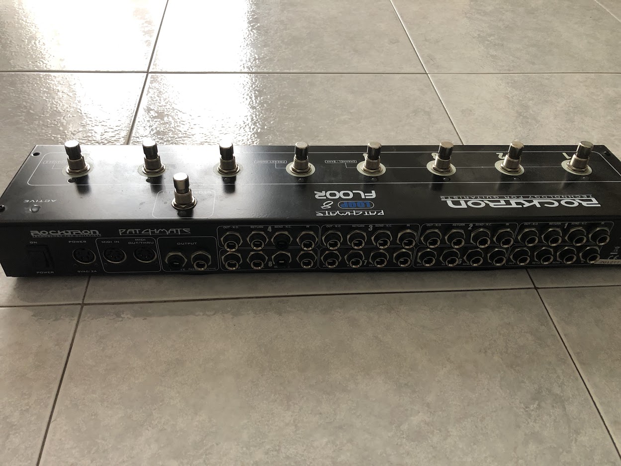 PatchMate Loop 8 Floor - Rocktron PatchMate Loop 8 Floor - Audiofanzine