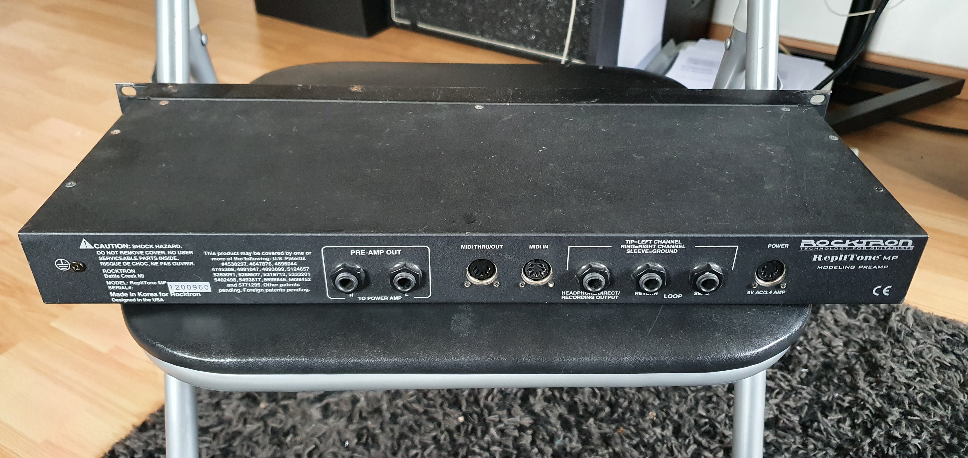 Replitone Modeling Preamp - Rocktron Replitone Modeling Preamp ...