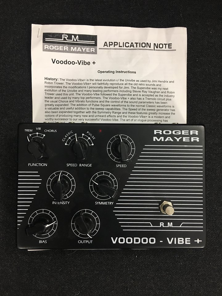 Voodoo-Vibe + - Roger Mayer Voodoo-Vibe + - Audiofanzine