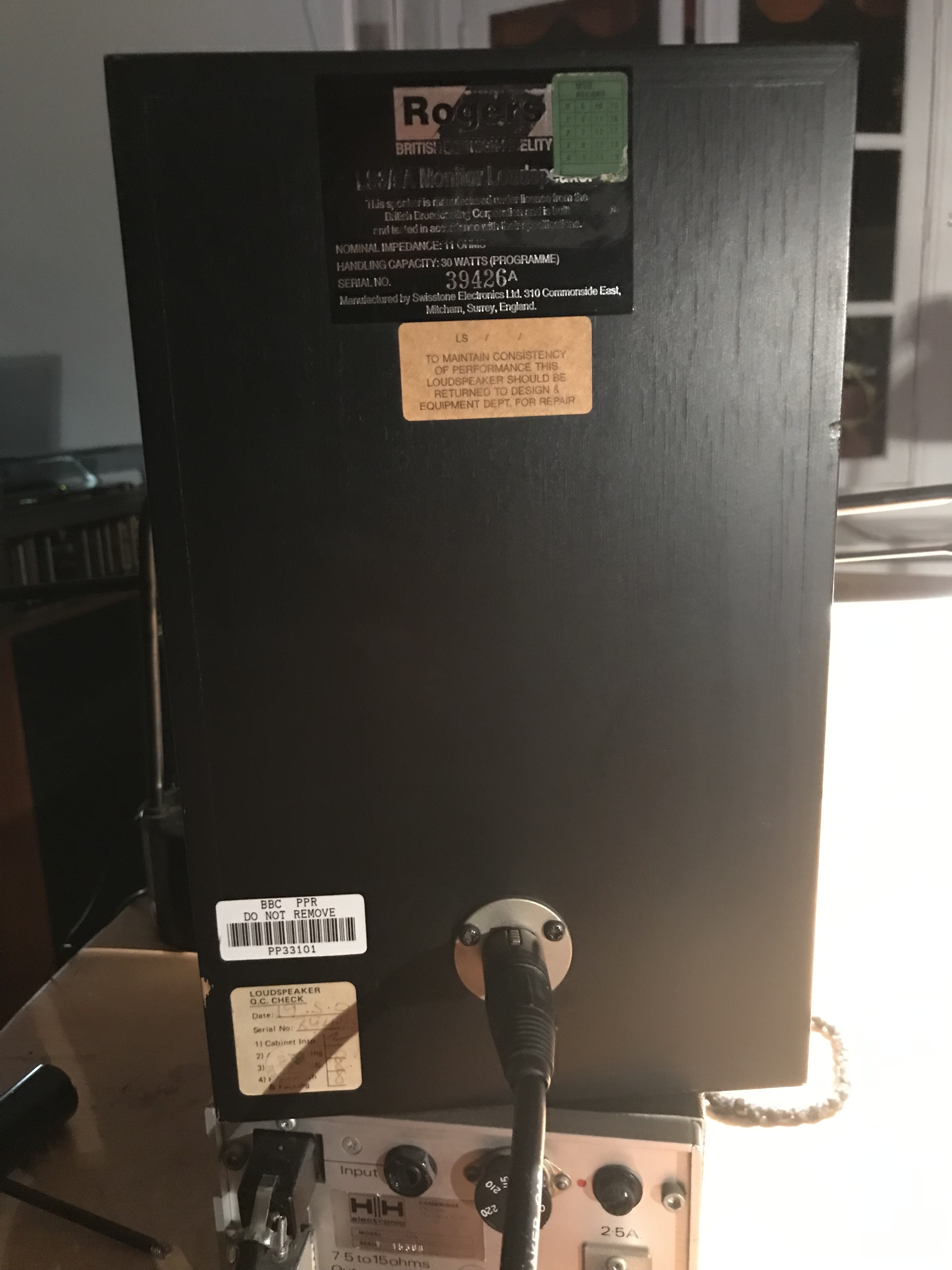 LS3/5A - Rogers LS3/5A - Audiofanzine