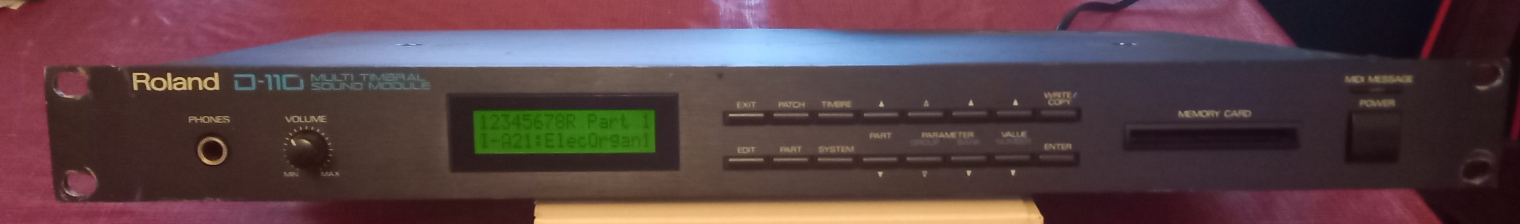 D-110 - Roland D-110 - Audiofanzine