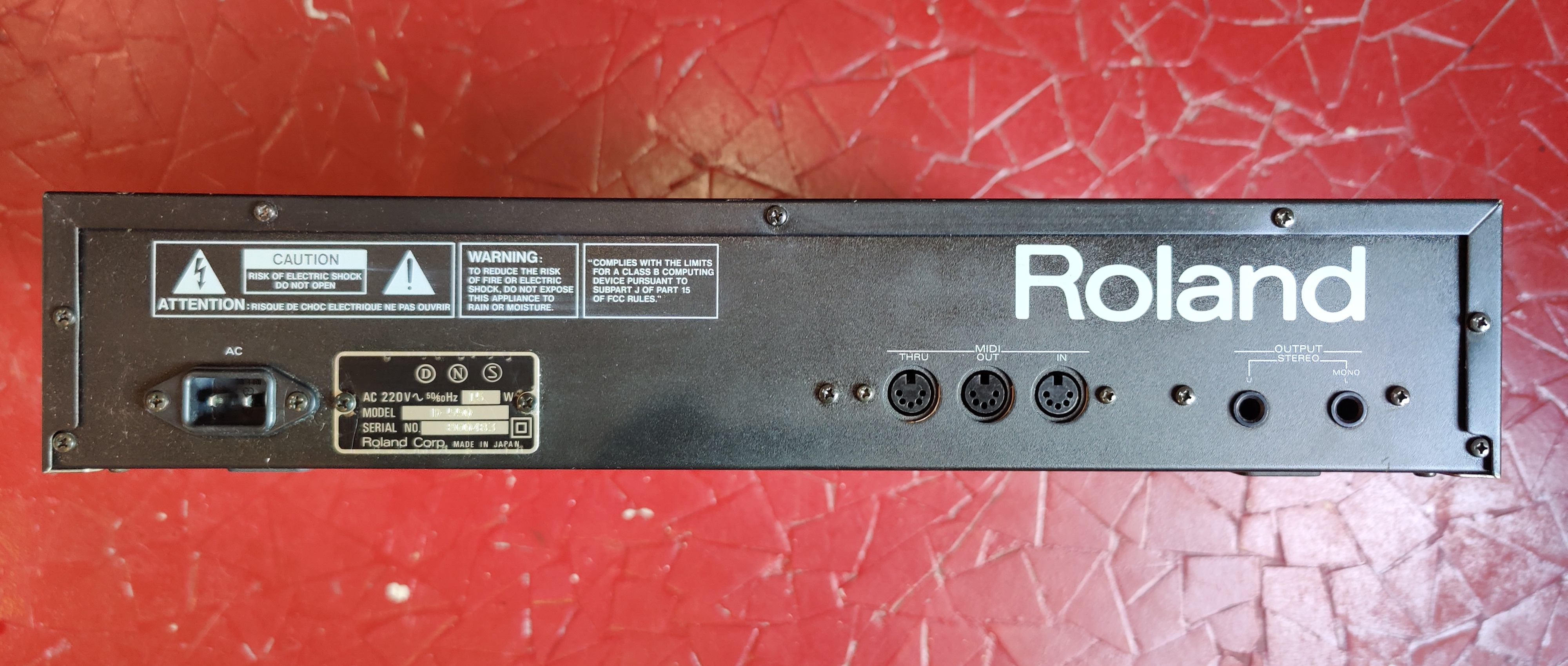 D-550 - Roland D-550 - Audiofanzine