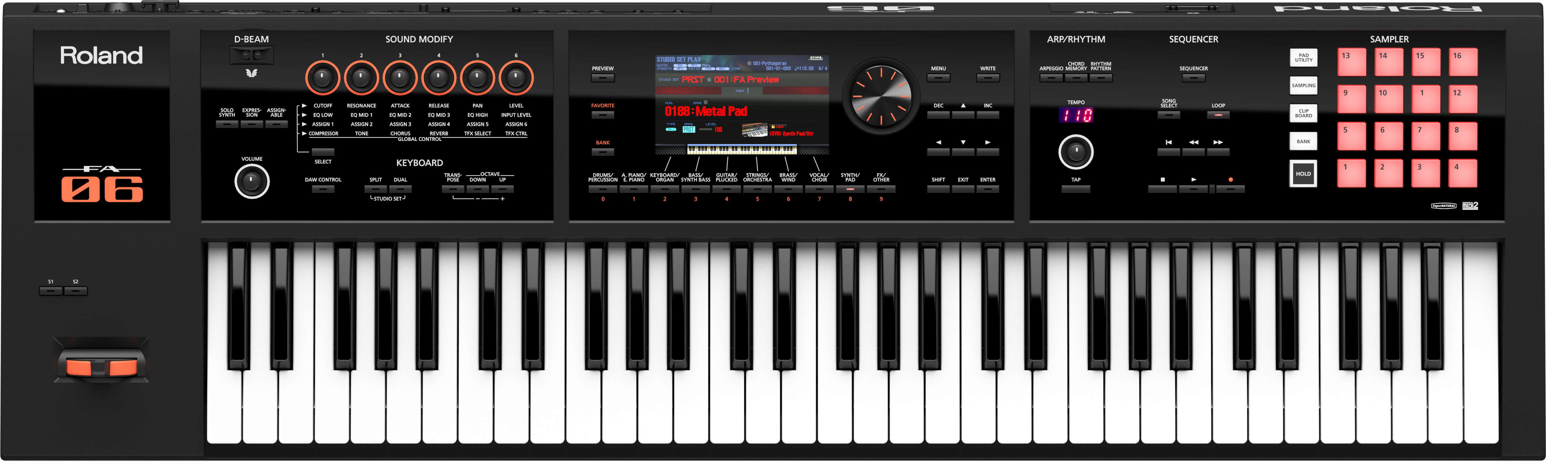 FA-06 - Roland FA-06 - Audiofanzine