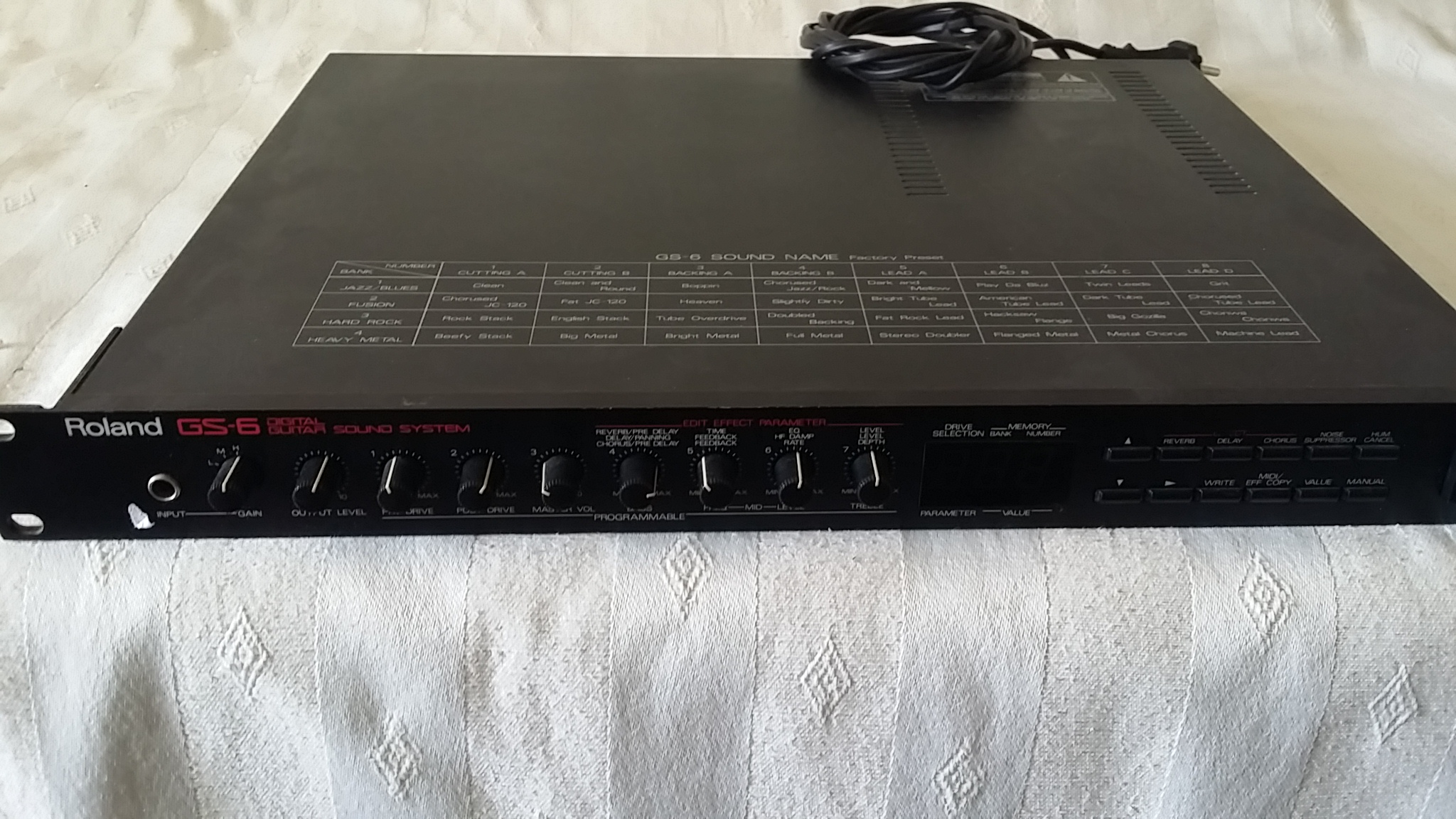 GS-6 - Roland GS-6 - Audiofanzine