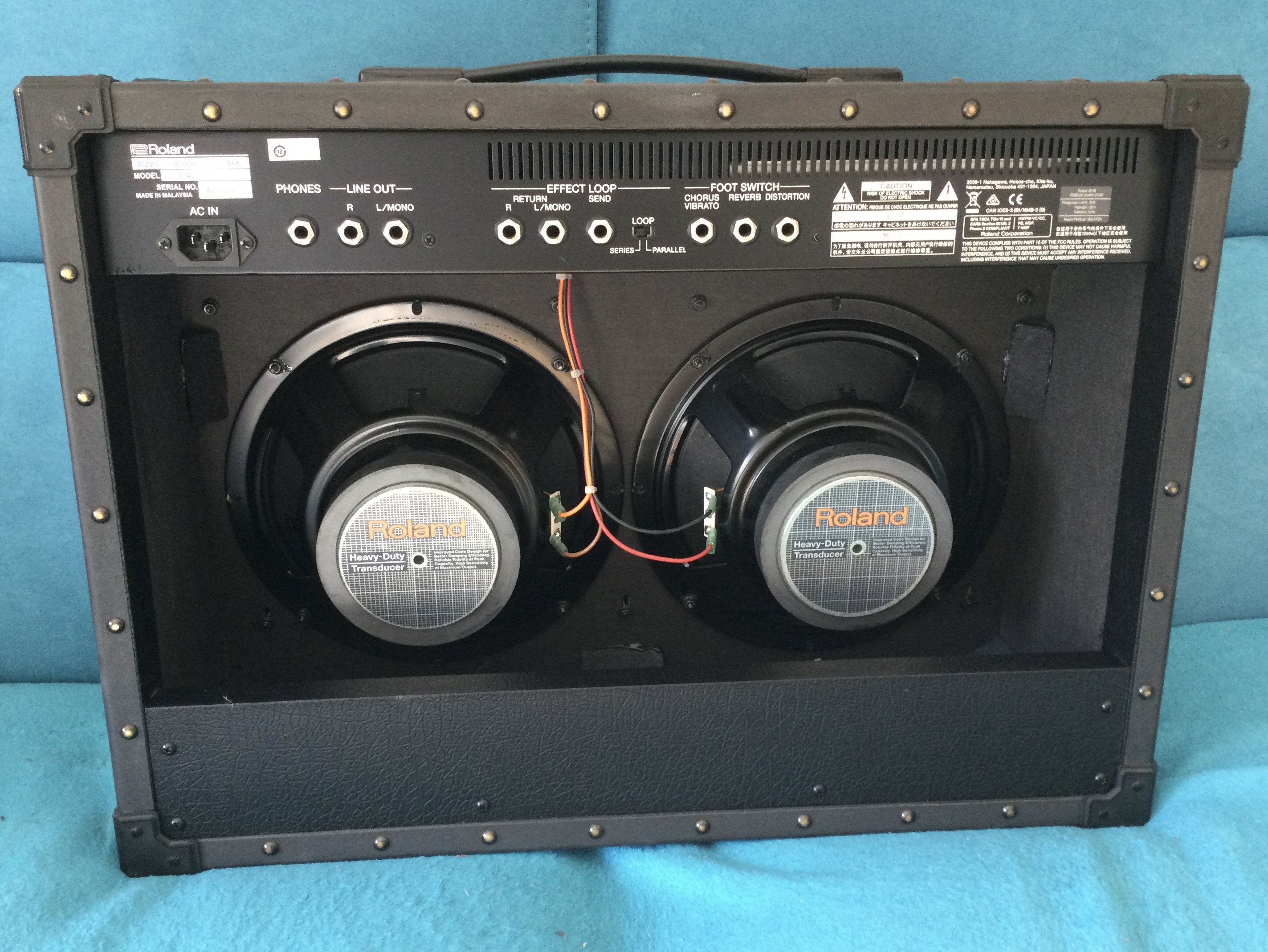 Jazz Chorus JC-40 - Roland Jazz Chorus JC-40 - Audiofanzine