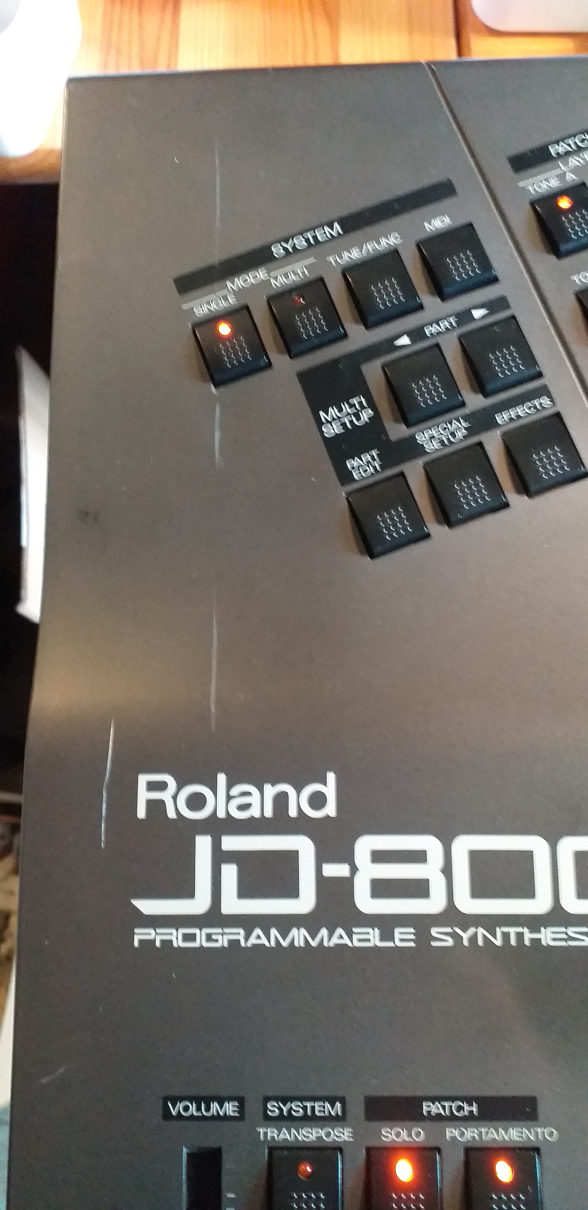 JD-800 - Roland JD-800 - Audiofanzine
