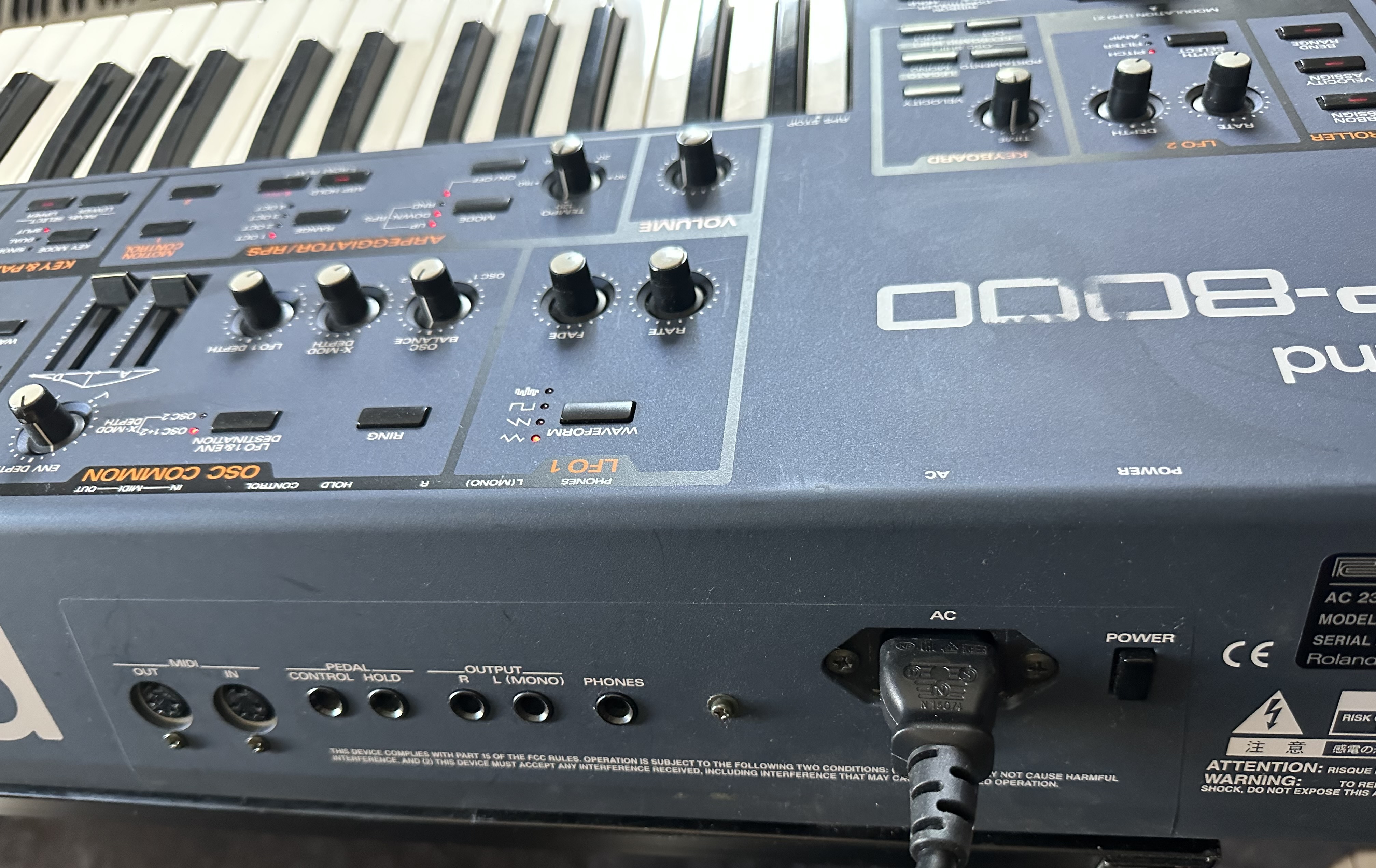 JP-8000 - Roland JP-8000 - Audiofanzine
