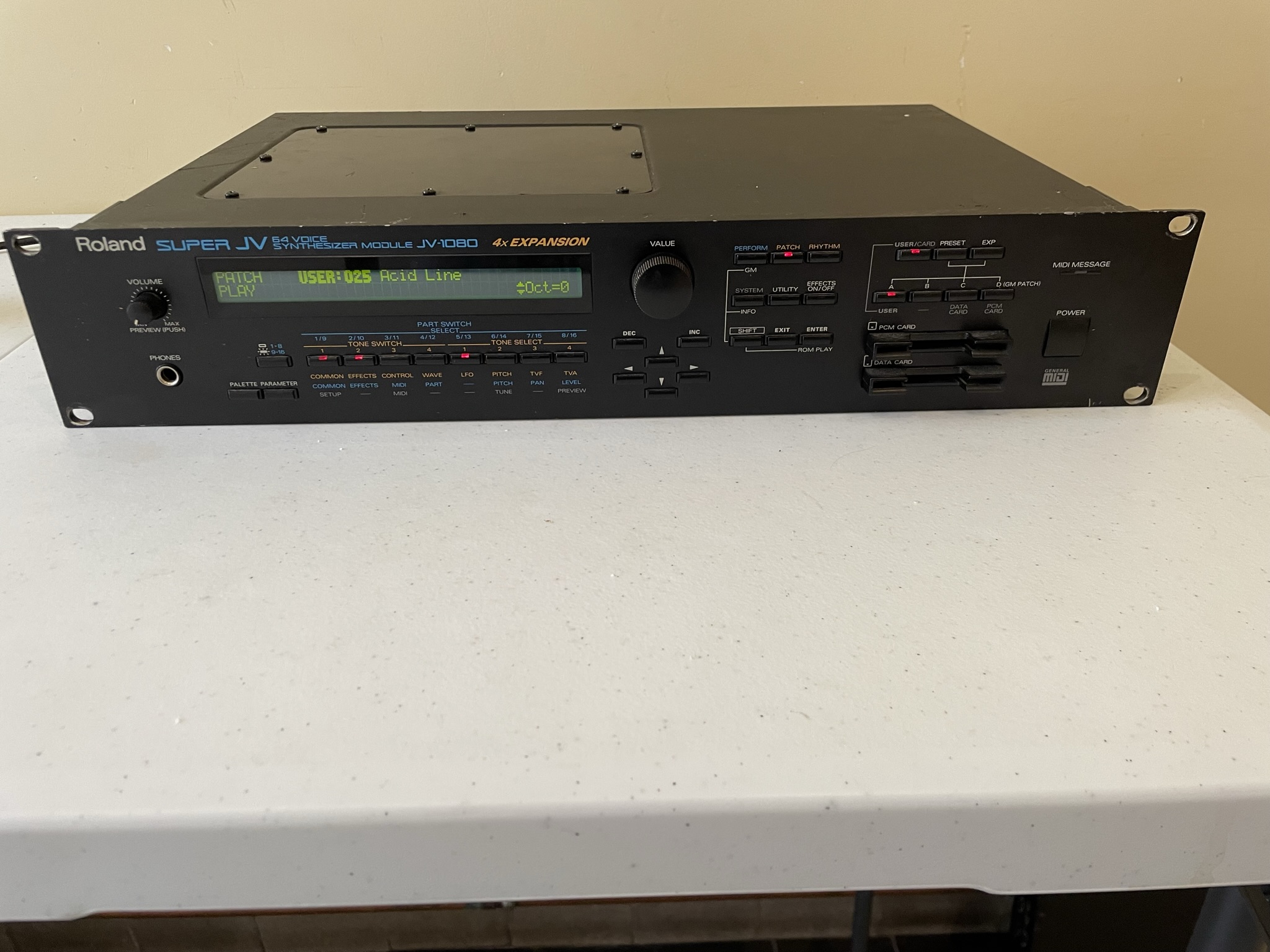 JV-1080 - Roland JV-1080 - Audiofanzine