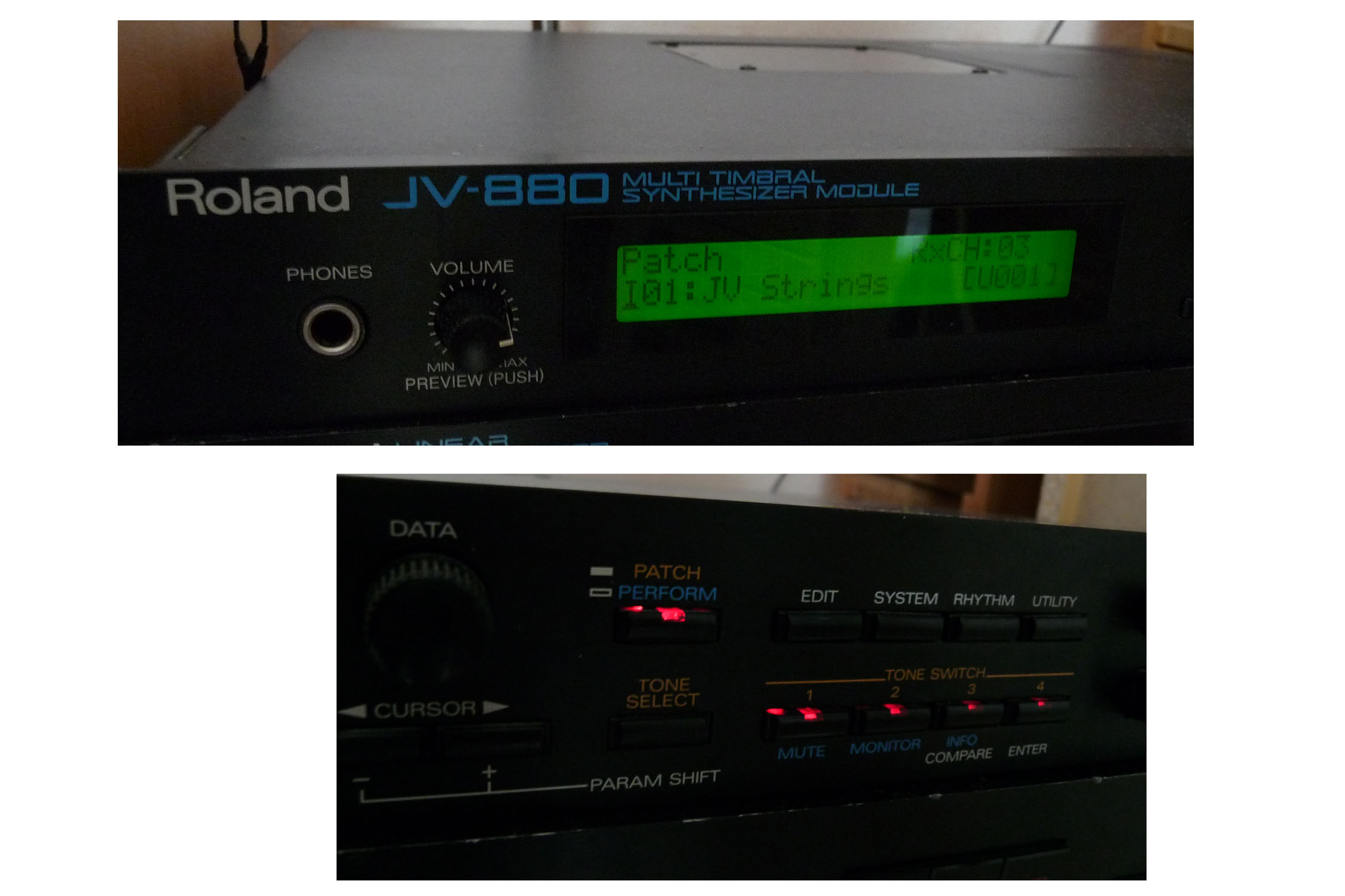 Photo Roland JV-880 : Roland JV-880 (15572) (#258308) - Audiofanzine