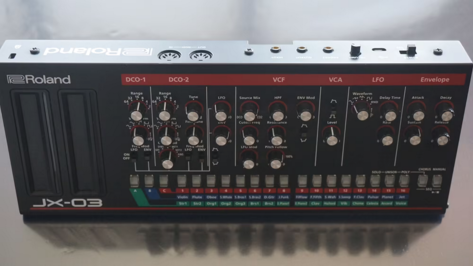 JX-03 - Roland JX-03 - Audiofanzine