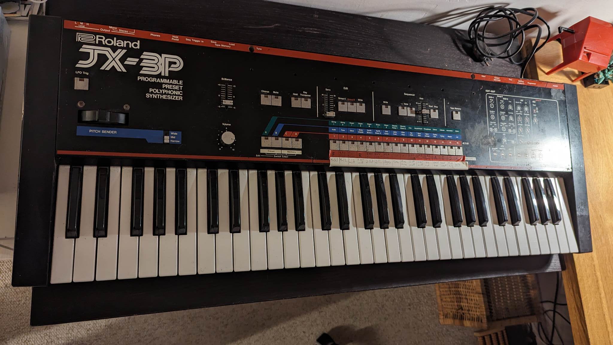 JX-3P - Roland JX-3P - Audiofanzine