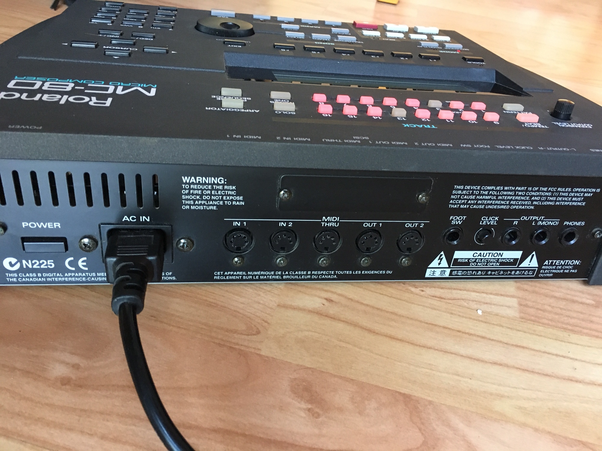 MC-80 - Roland MC-80 - Audiofanzine