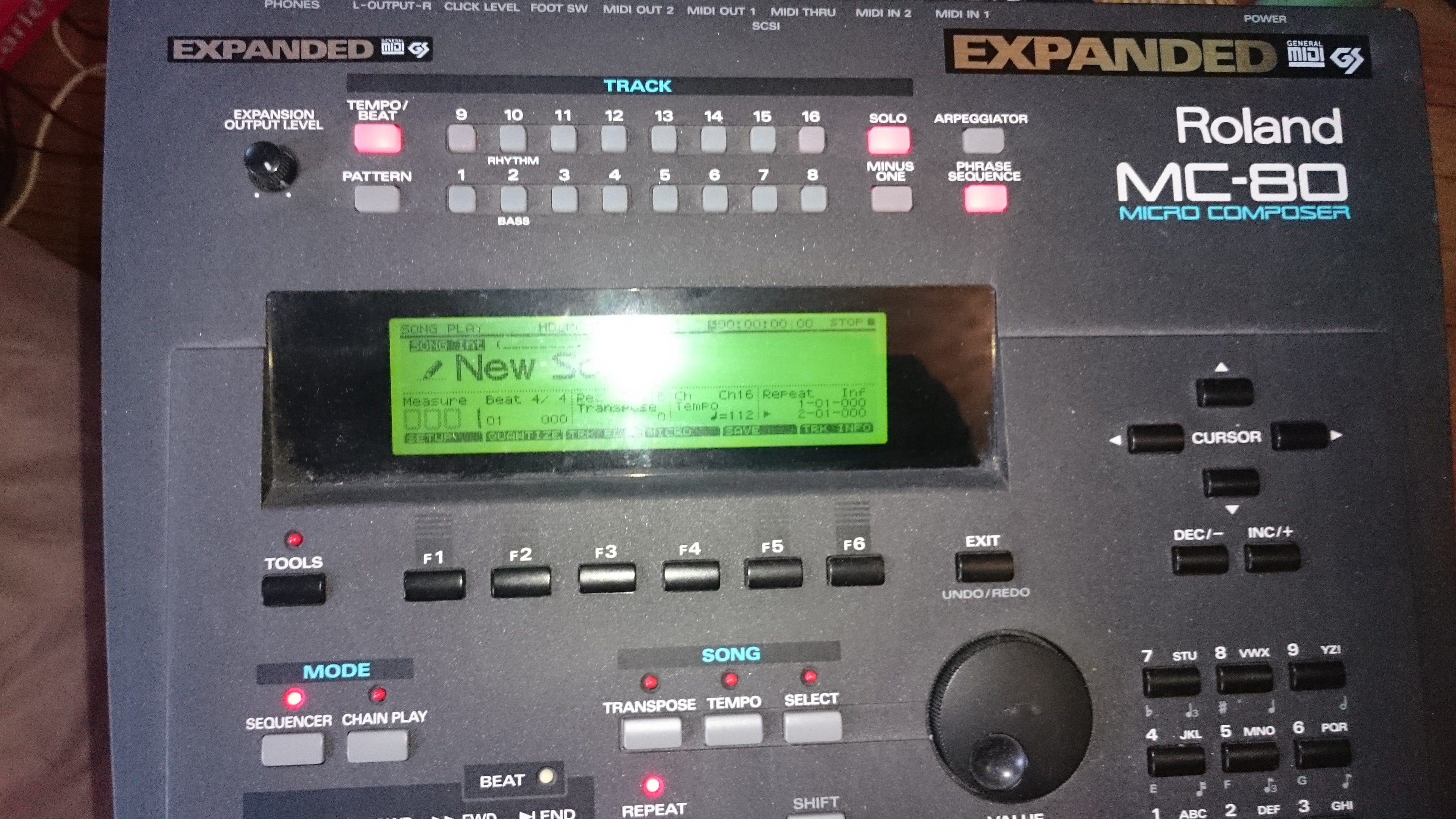 MC-80 - Roland MC-80 - Audiofanzine