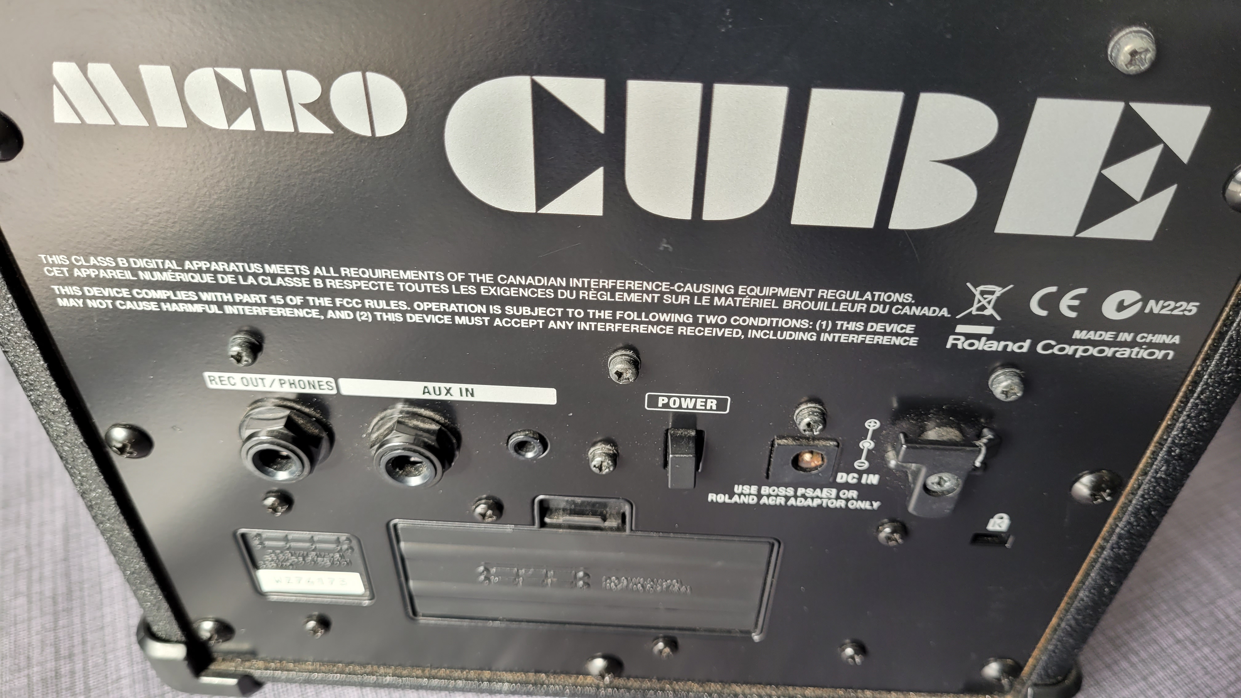 Micro Cube - Roland Micro Cube - Audiofanzine