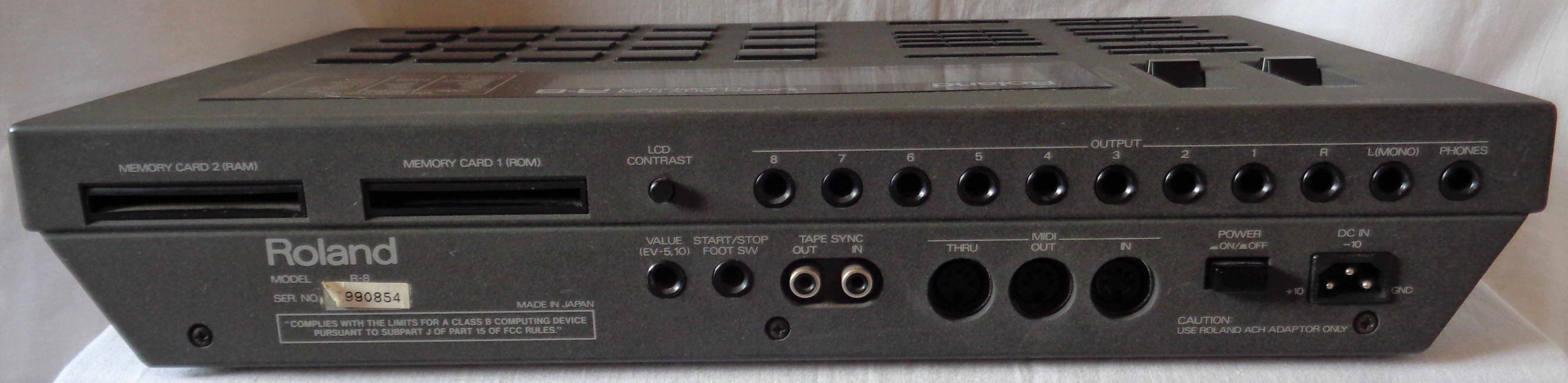 R-8 MKII - Roland R-8 MKII - Audiofanzine