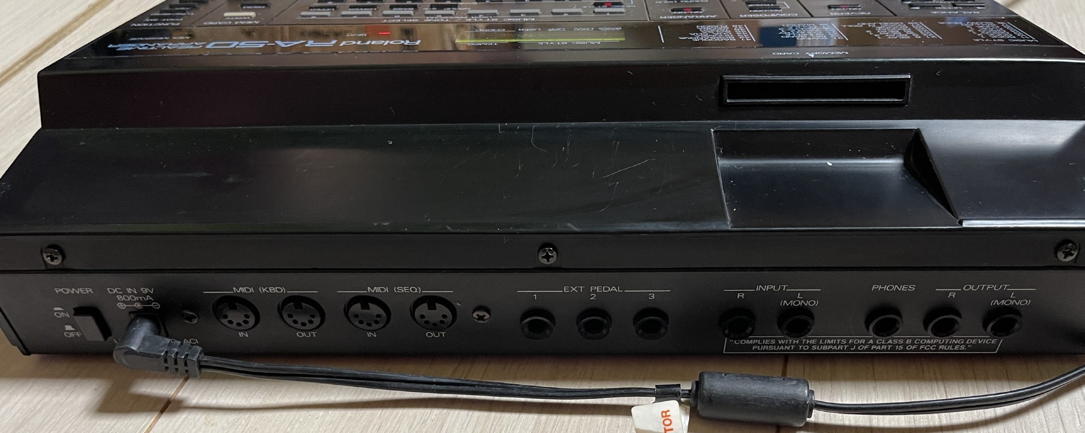 RA-50 - Roland RA-50 - Audiofanzine