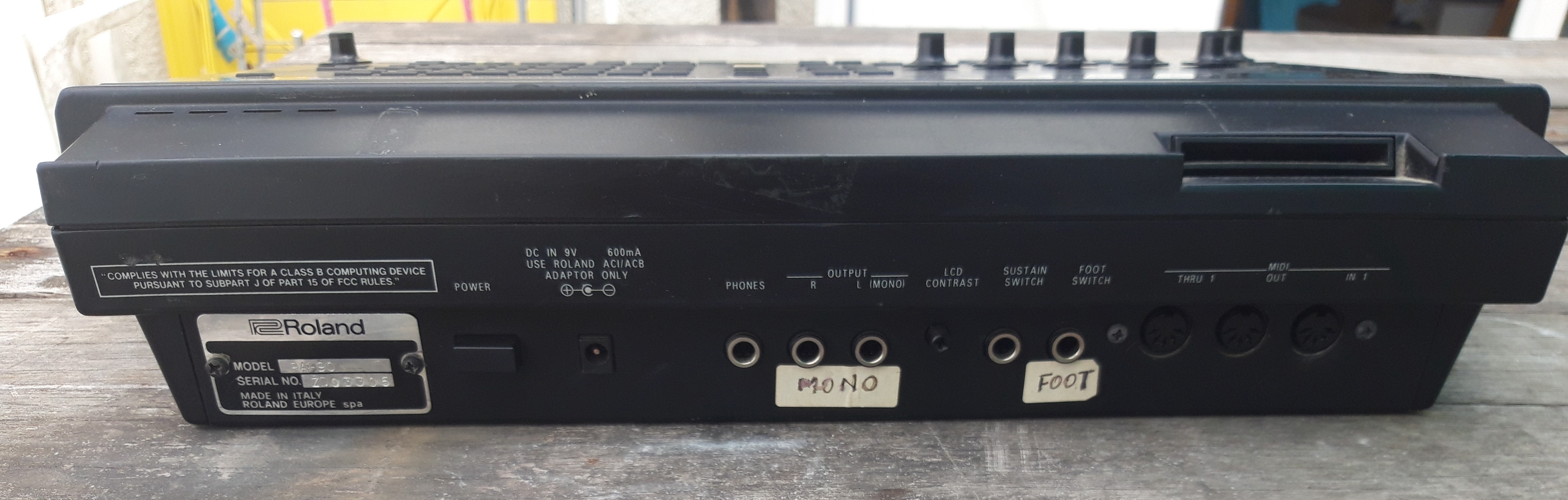 RA-90 - Roland RA-90 - Audiofanzine