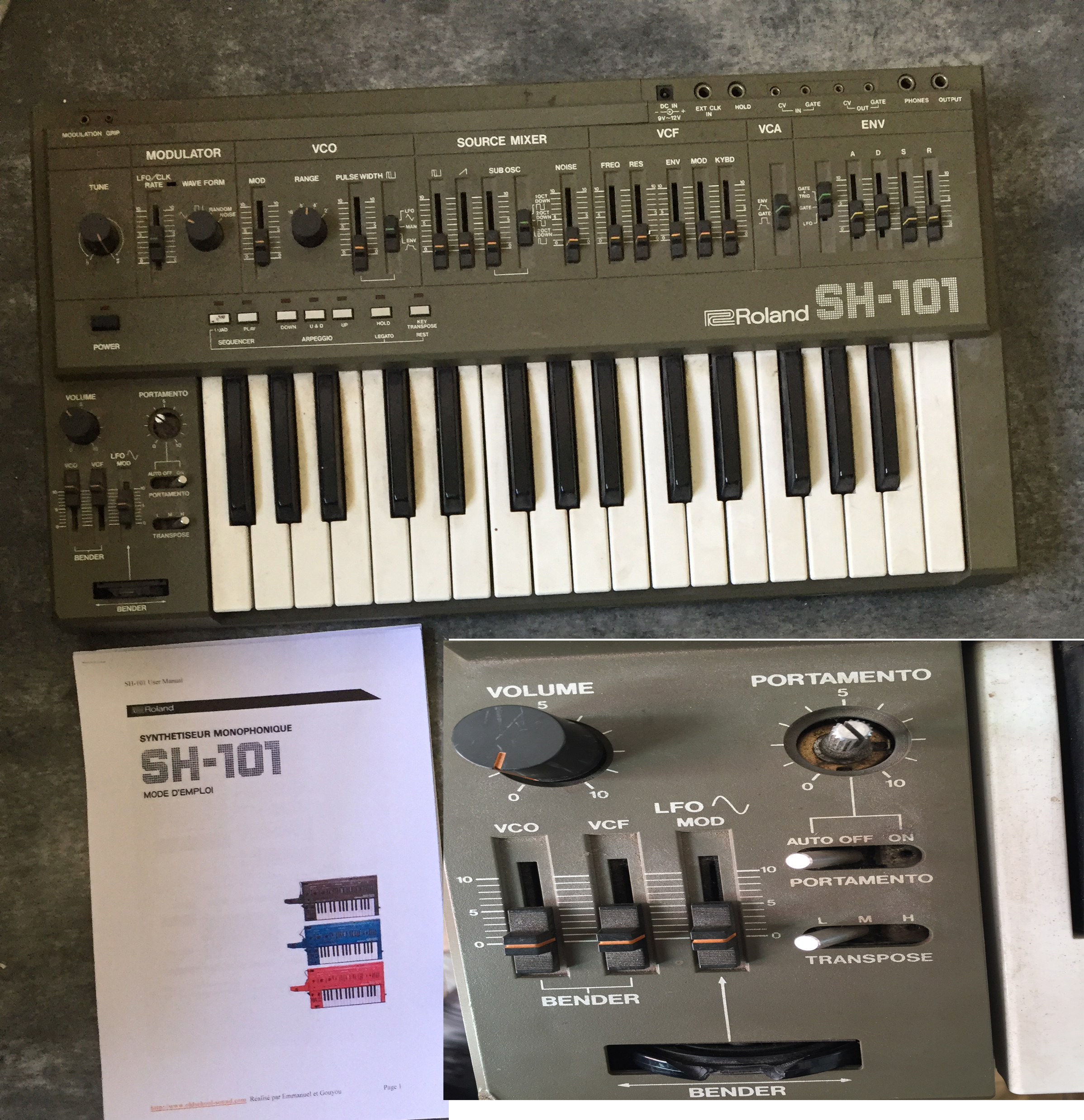 SH-101 - Roland SH-101 - Audiofanzine