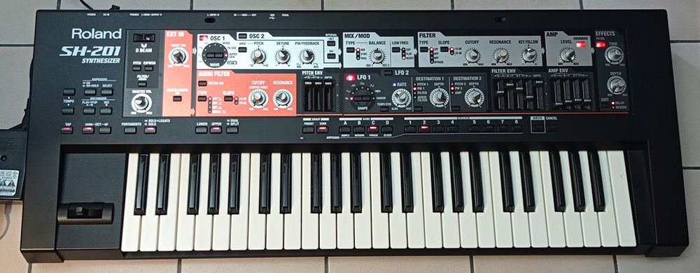 SH-201 - Roland SH-201 - Audiofanzine